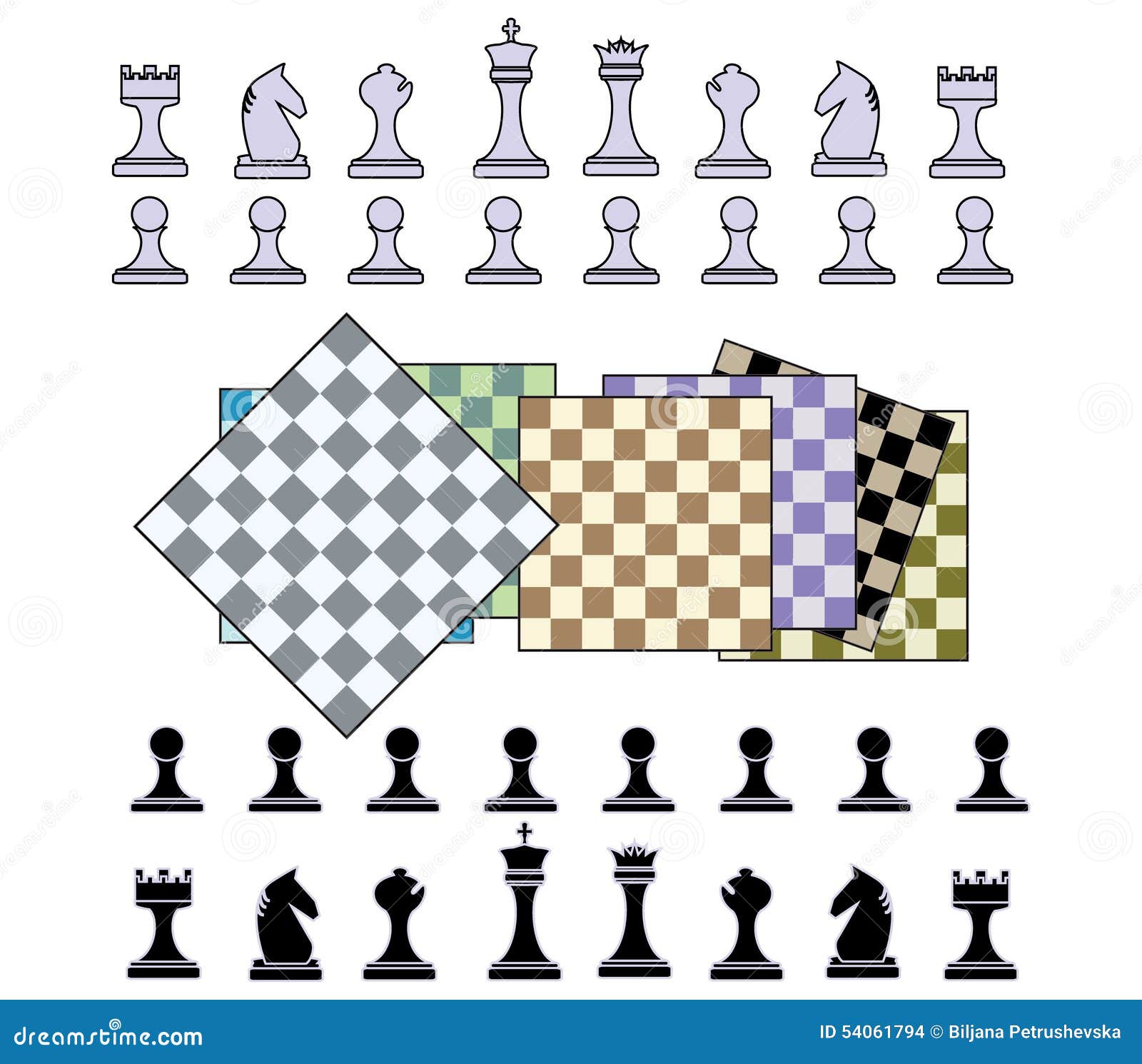 Chess background stock illustration. Illustration of colorful - 54061794