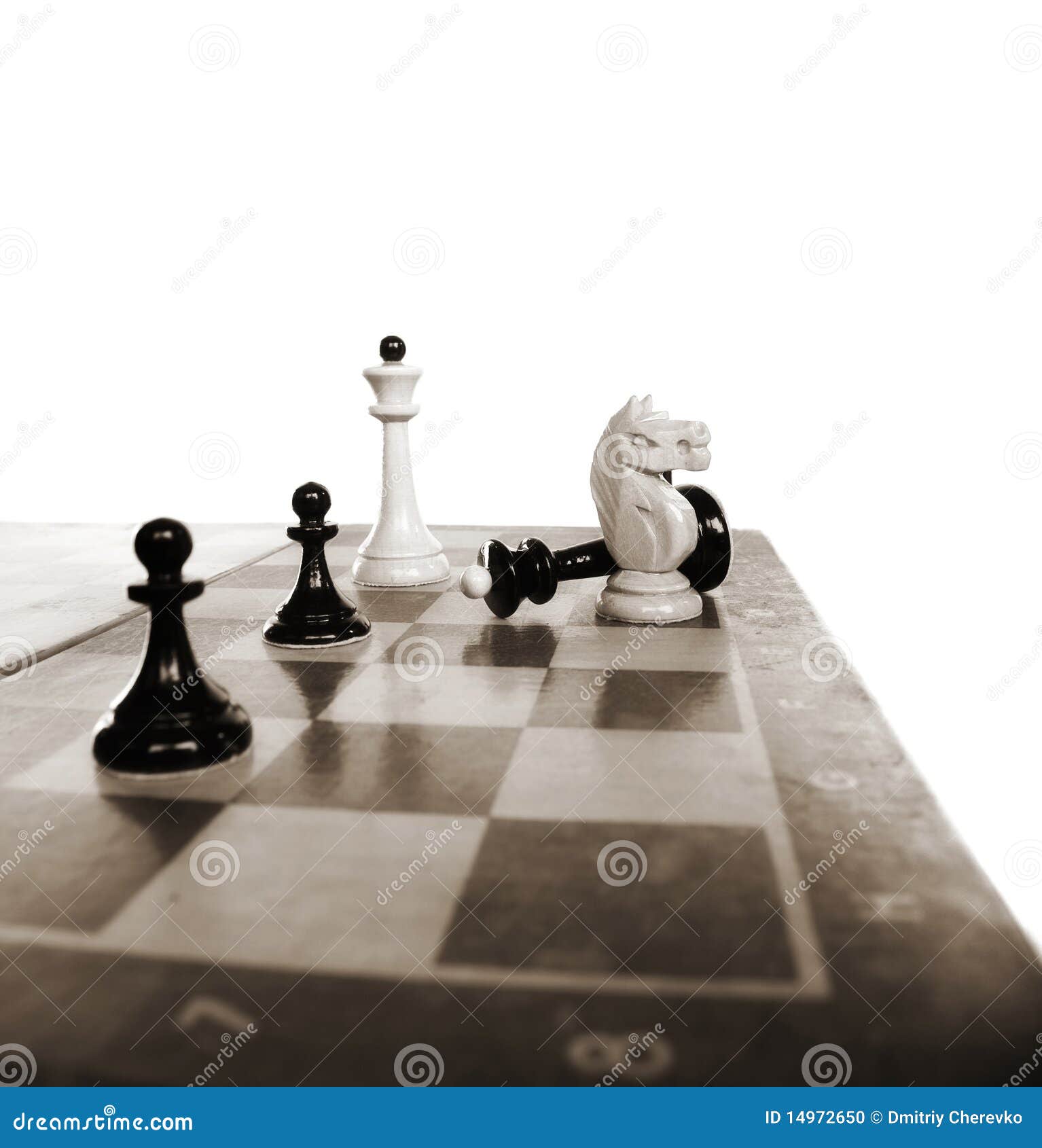 Chess battle stock photo. Image of mate, hobby, challenge - 14972650
