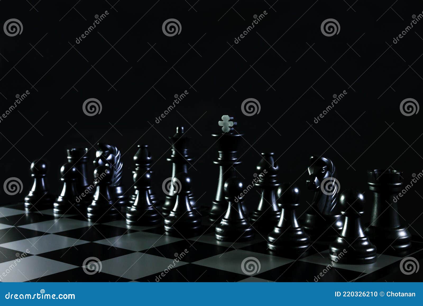 Chess battle stock photo. Image of challenge, figure - 220326210