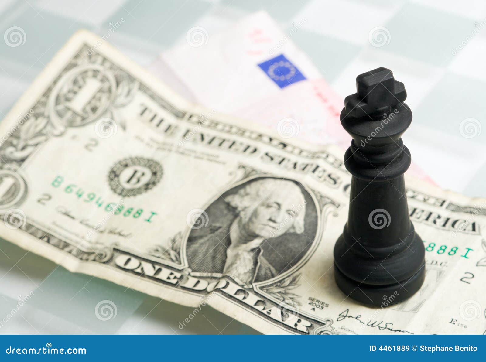 Chess and bills stock image. Image of decisions, growth - 4461889
