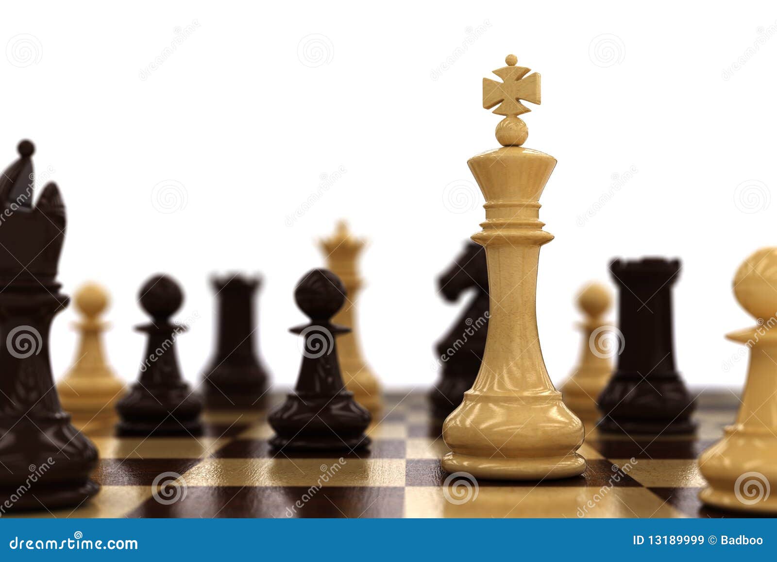 Chess board stock illustration. Illustration of intelligence - 13189999