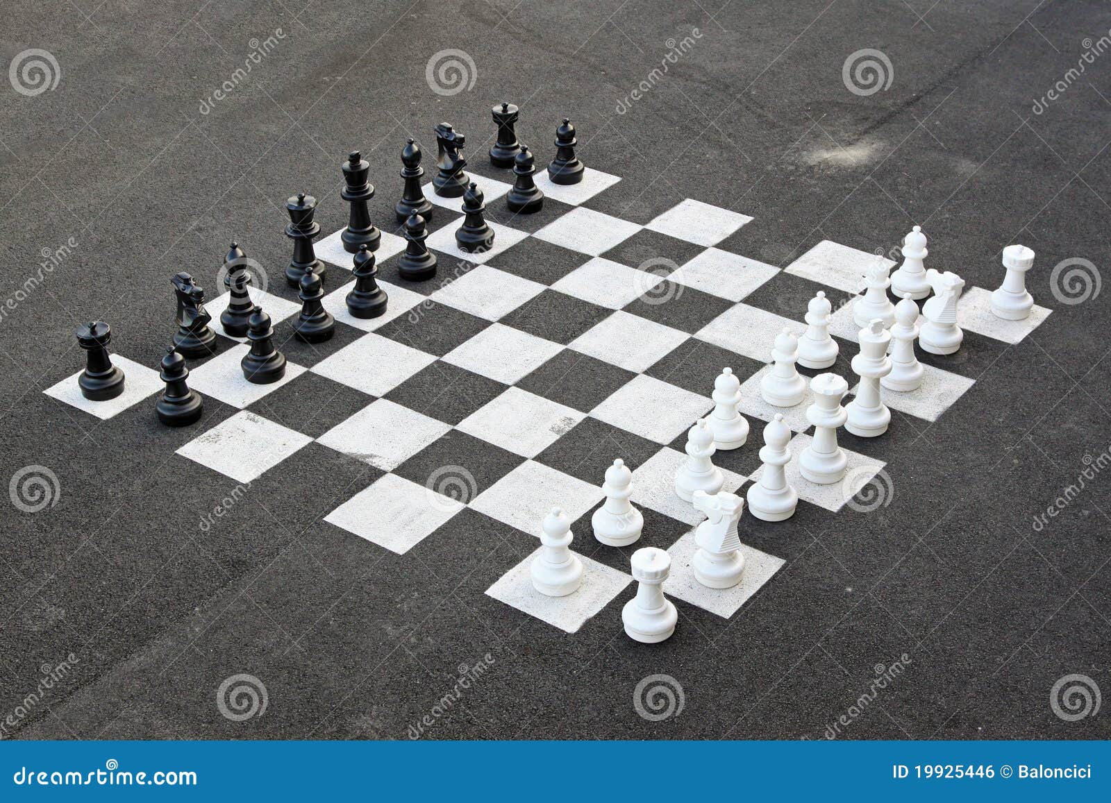 Chess board stock photo. Image of outdoor, play, chess - 19925446