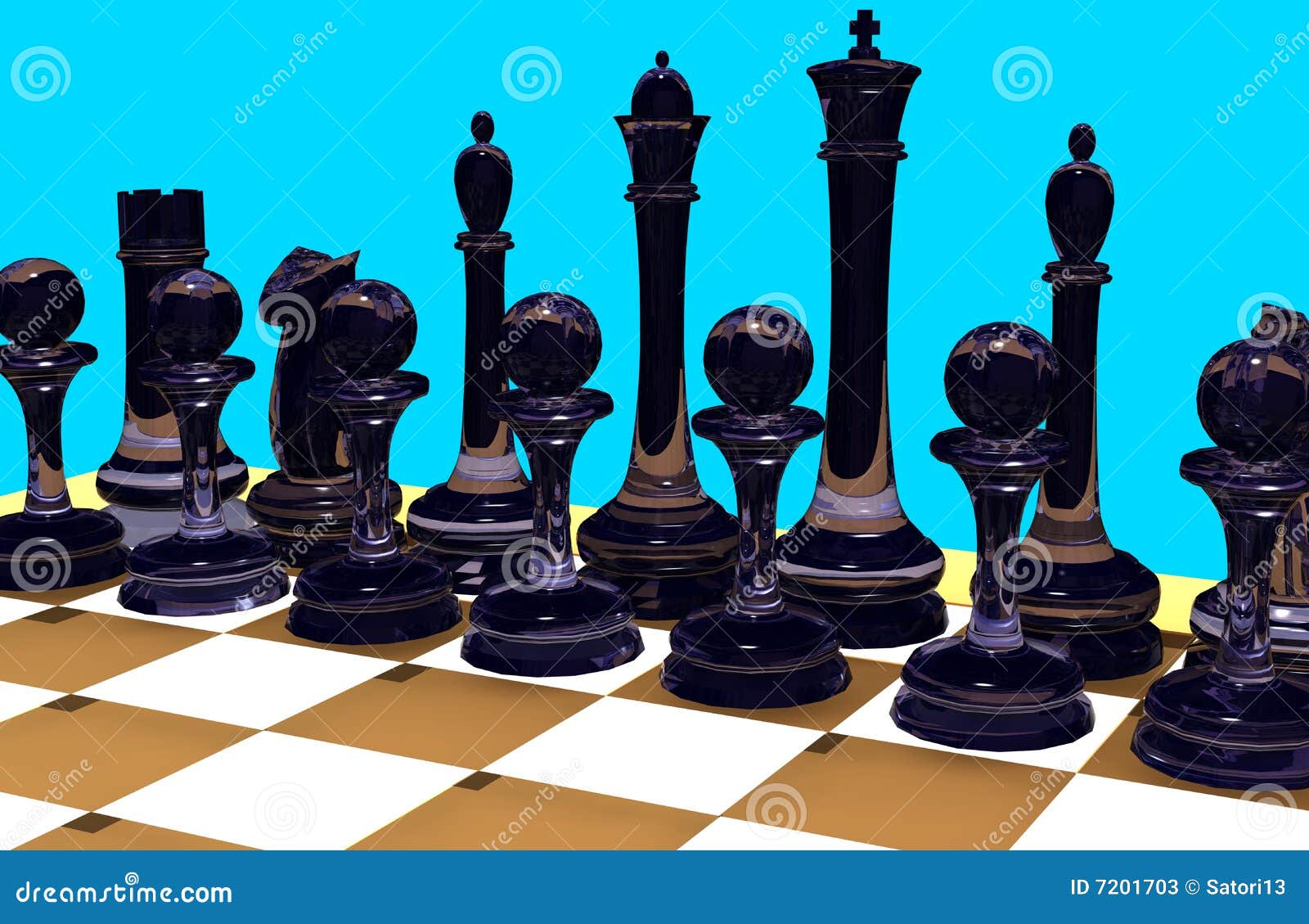 Chess board stock image. Image of perspective, figure - 7201703
