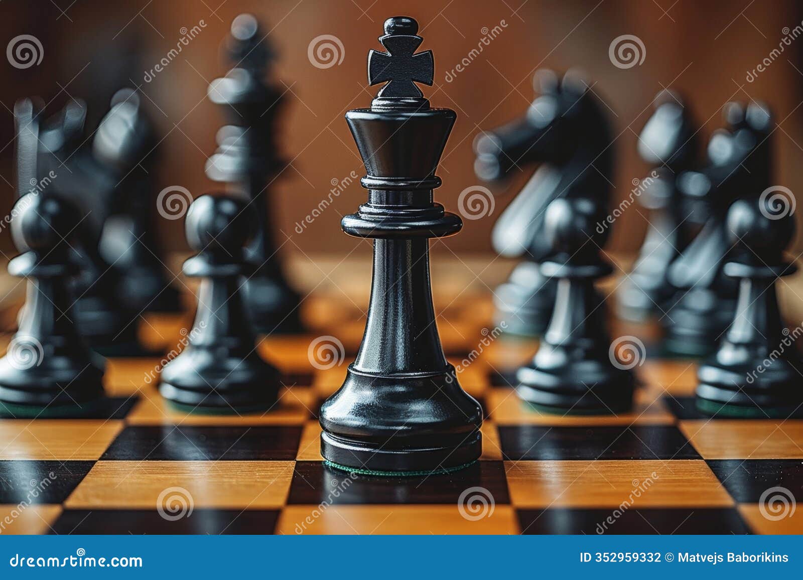 Chess Board As a Metaphor for Business Strategy, Leadership, Team ...