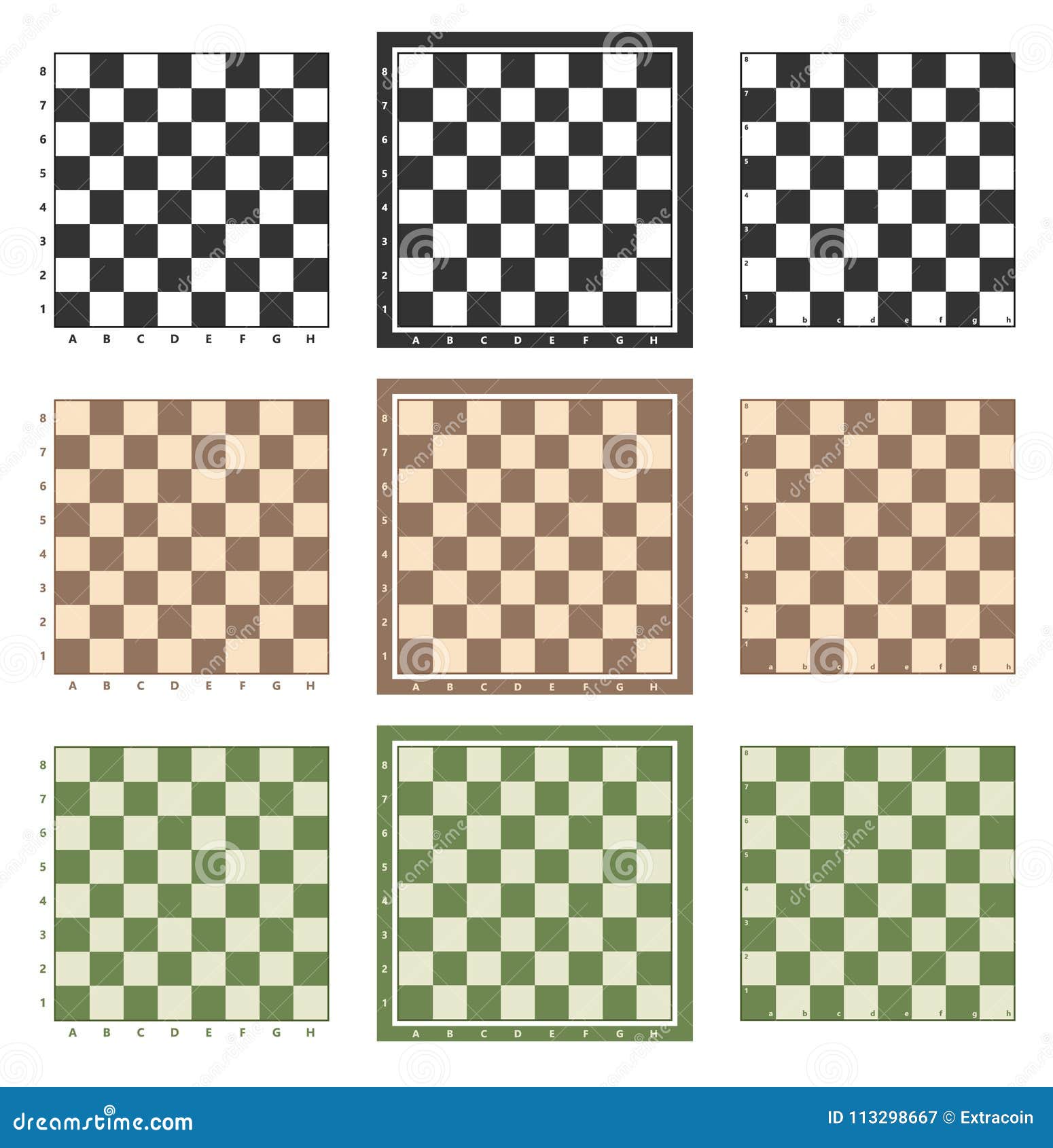 Chess Board Background Design Stock Vector - Illustration of isolated ...