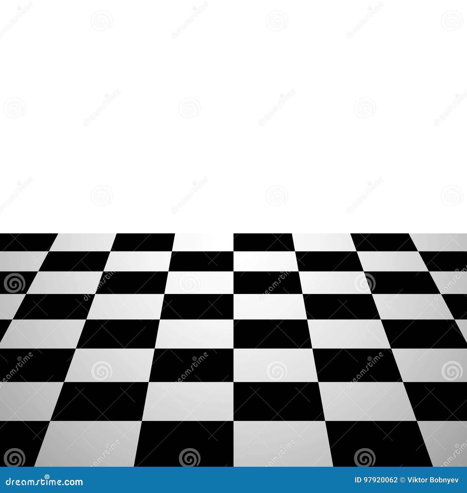 Chess Board Background Perspective View Stock Vector - Illustration of ...