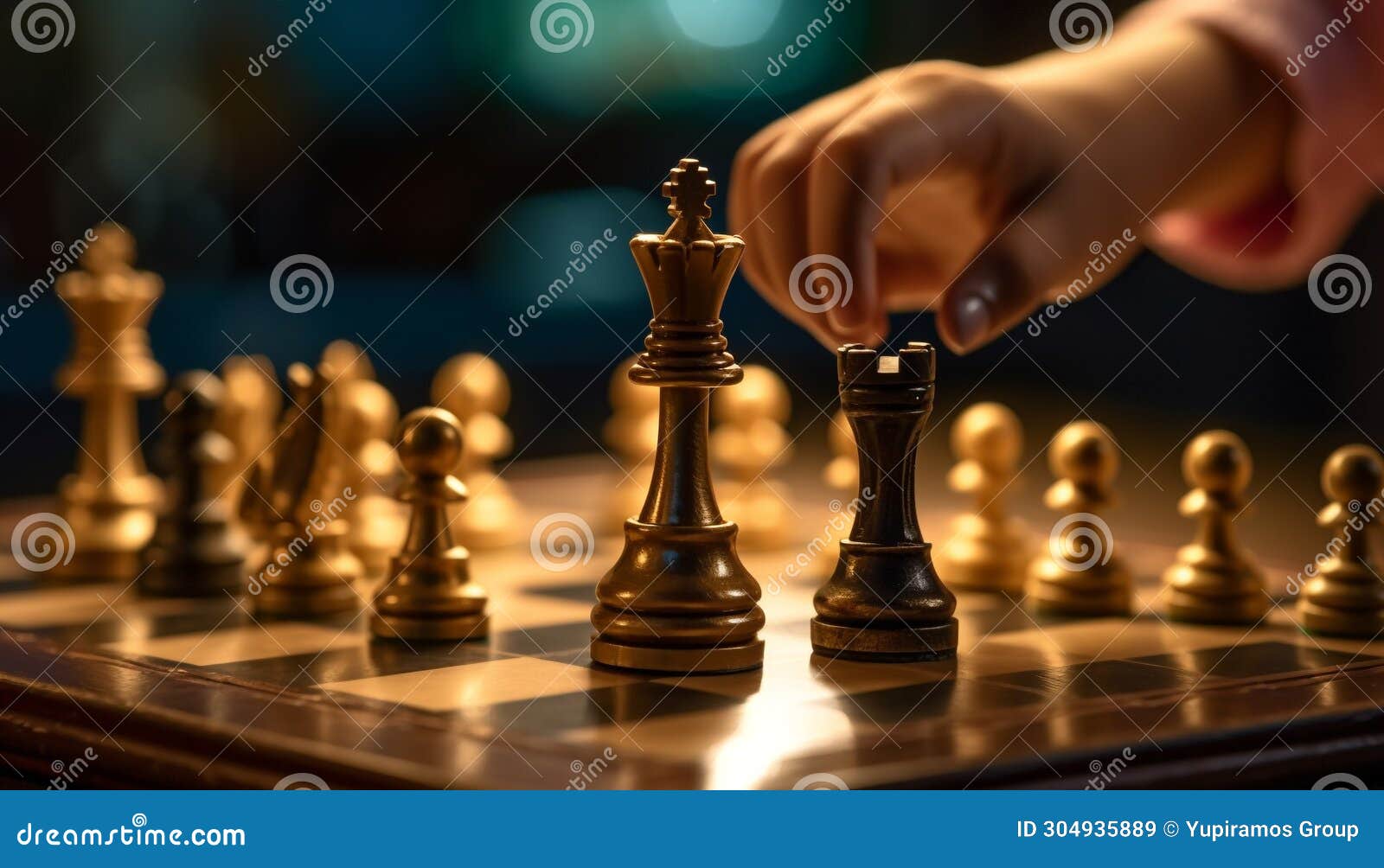 Chess Board Battle King Success, Pawn Intelligence, Knight Leadership ...