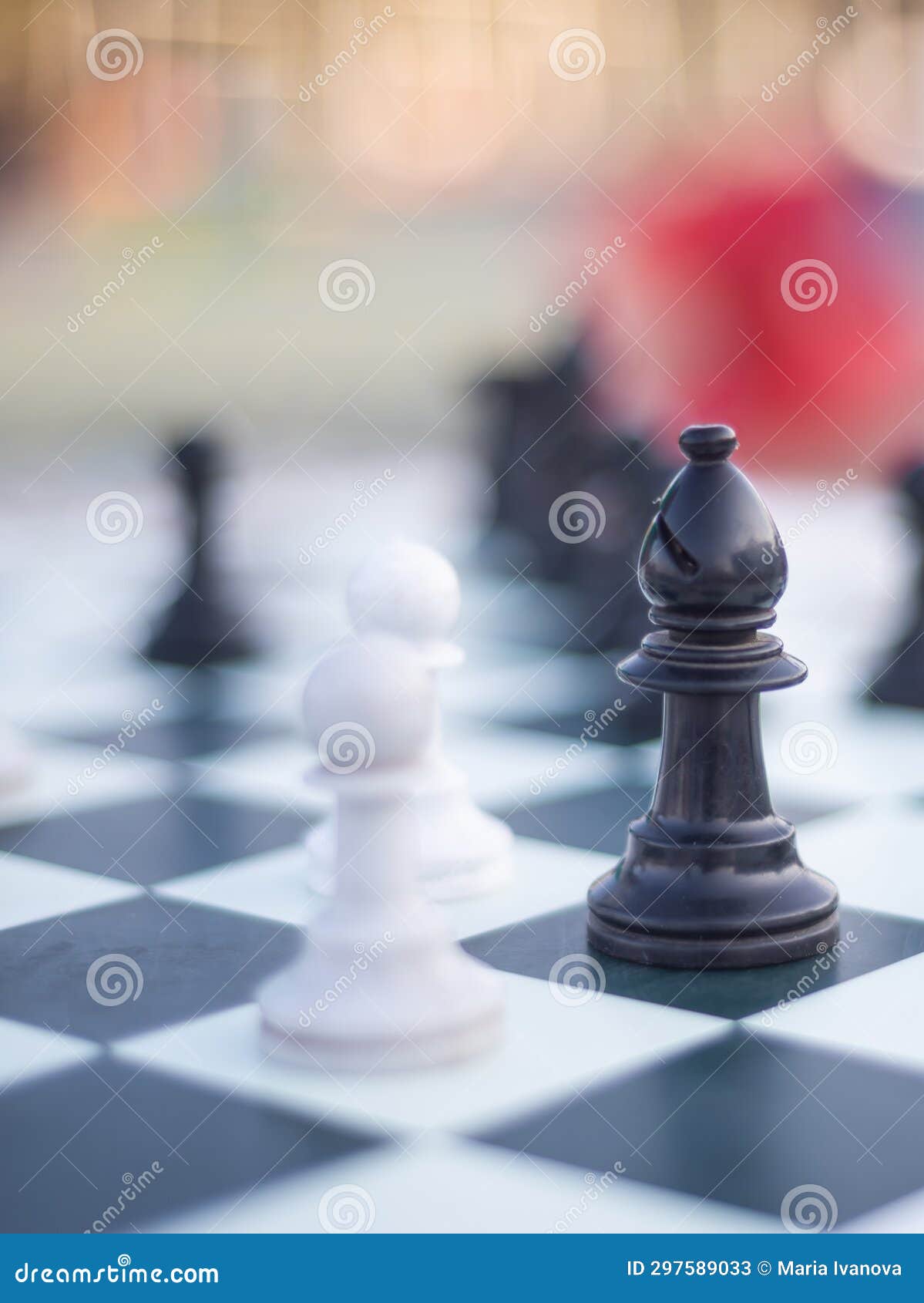 A Chess Board with Chess Pieces. Chess is an Interesting Board Logic ...