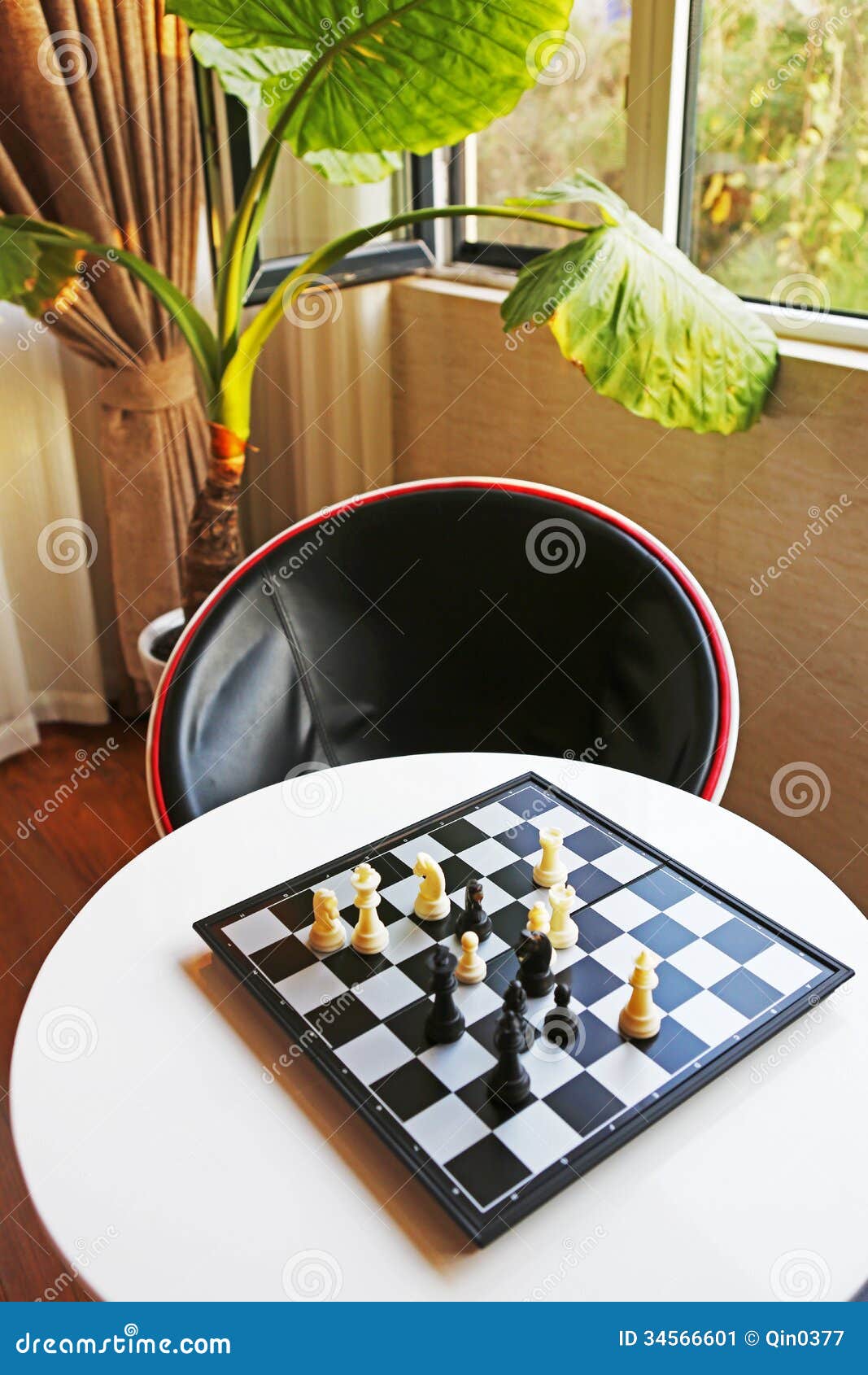 Chess Board stock image. Image of choose, entertainment - 34566601