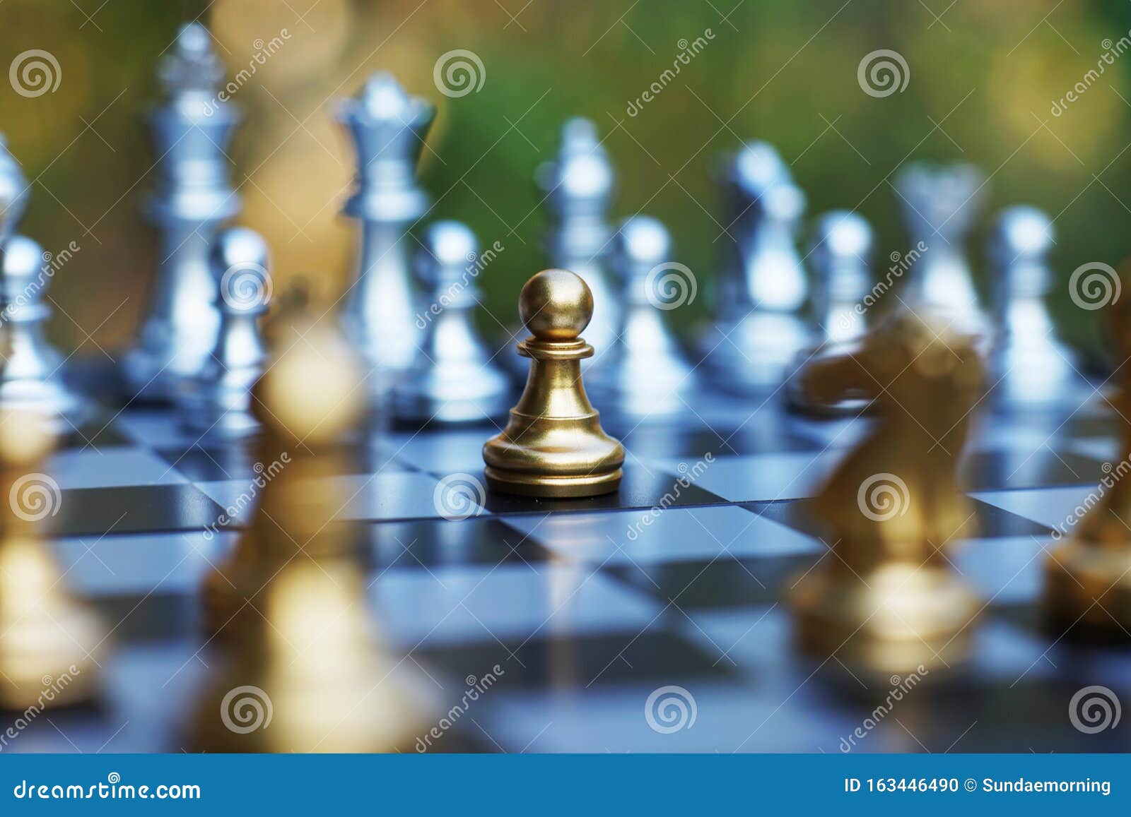 Chess Board Game, Business Competitive Concept Stock Photo - Image of ...