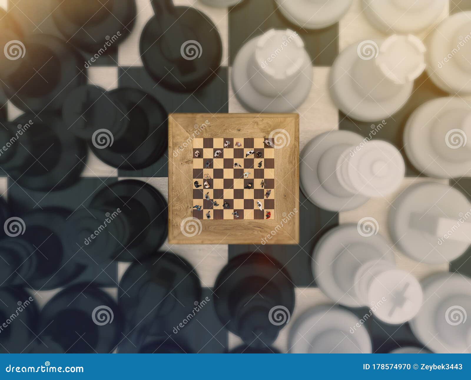 Chess Board Game Concept for Simulation Hypothesis, Theory or Ideas ...