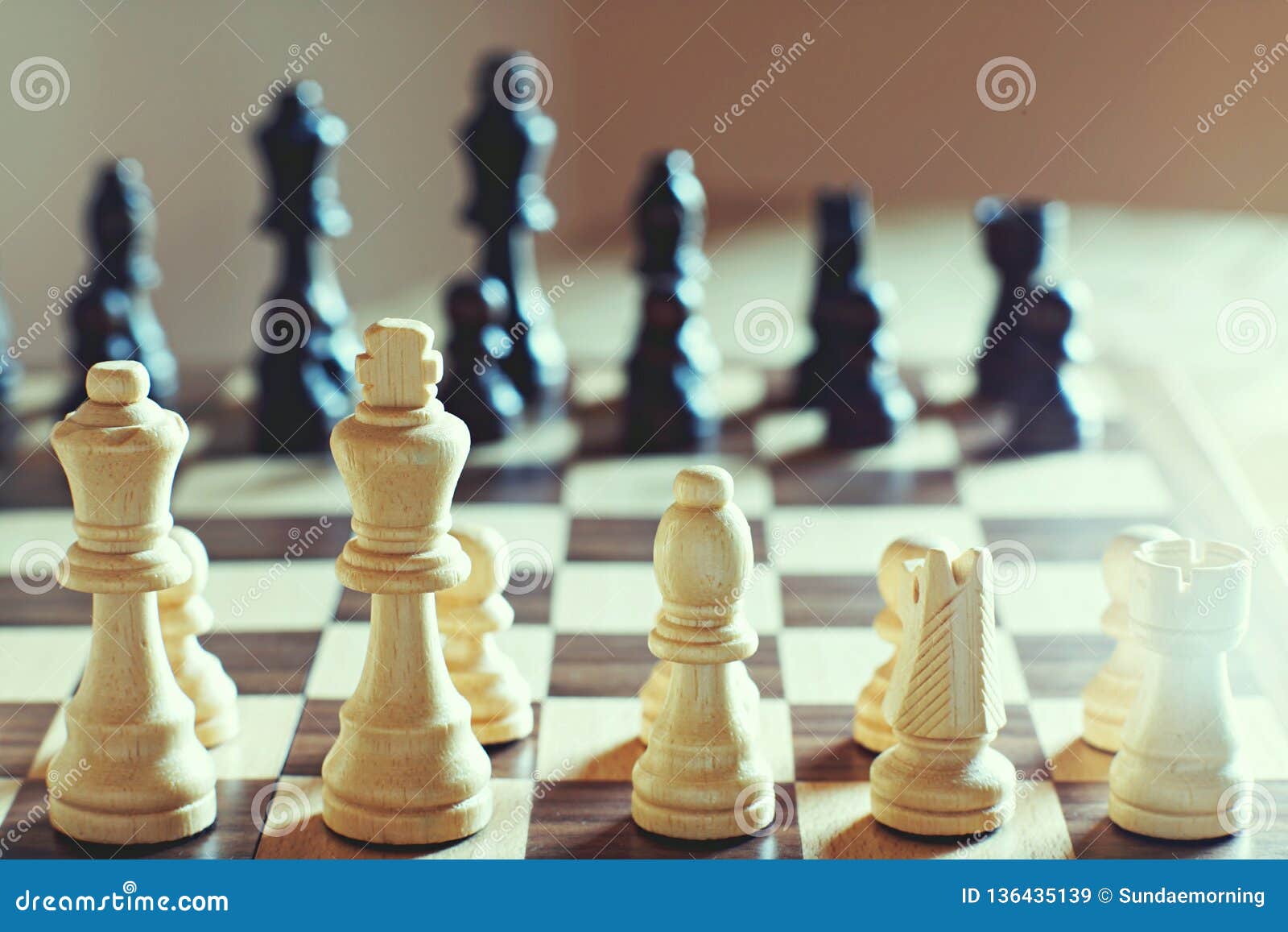 Chess Board Game, Encounter Difficult Situation, Business Competitive ...