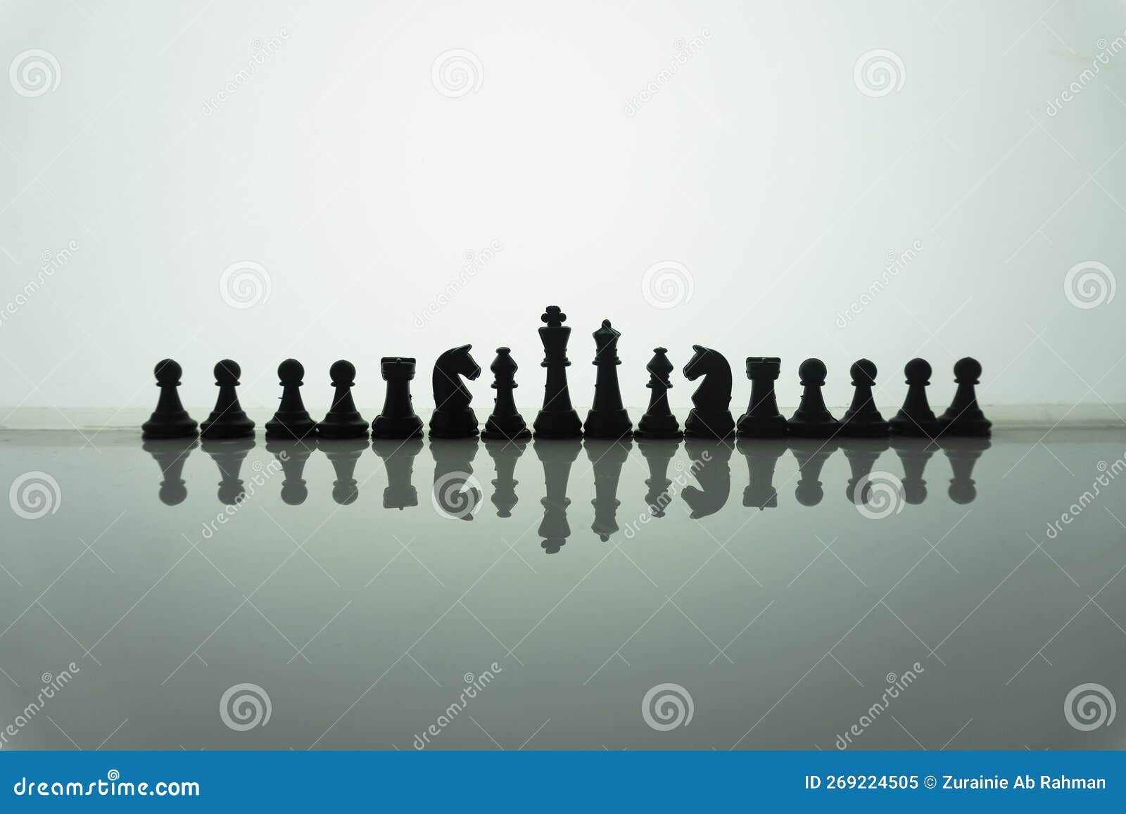 Chess Board Game Figures Set: Copy Space Stock Image - Image of figures ...