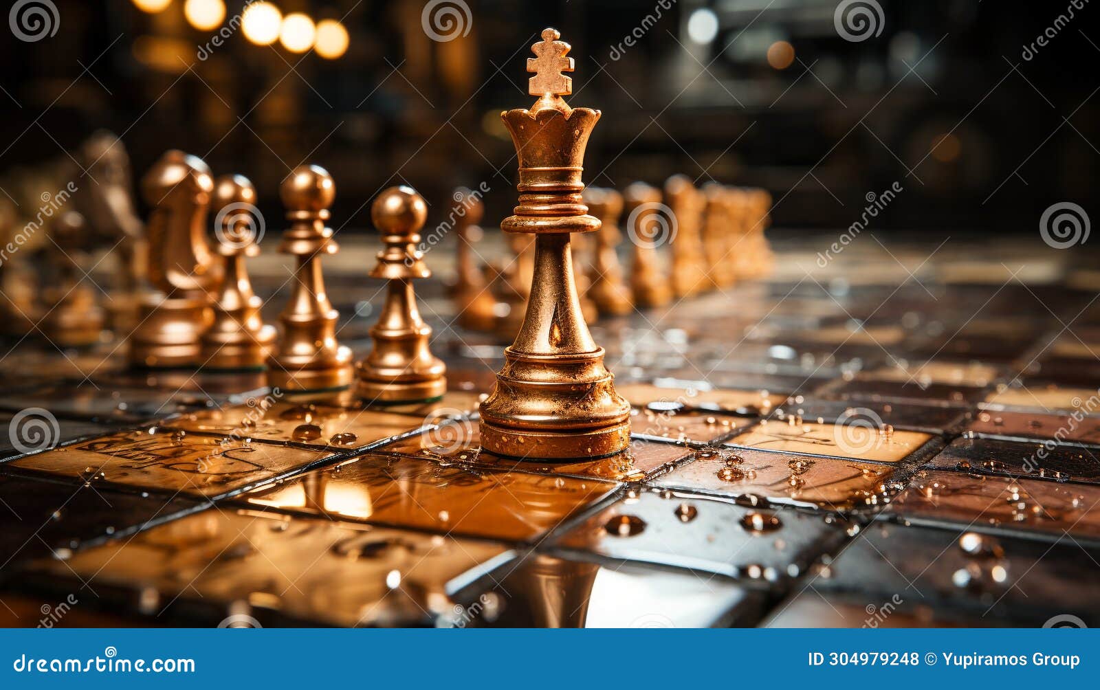 Chess Board, King, Knight, Rook, Pawn Strategy, Intelligence, Success ...