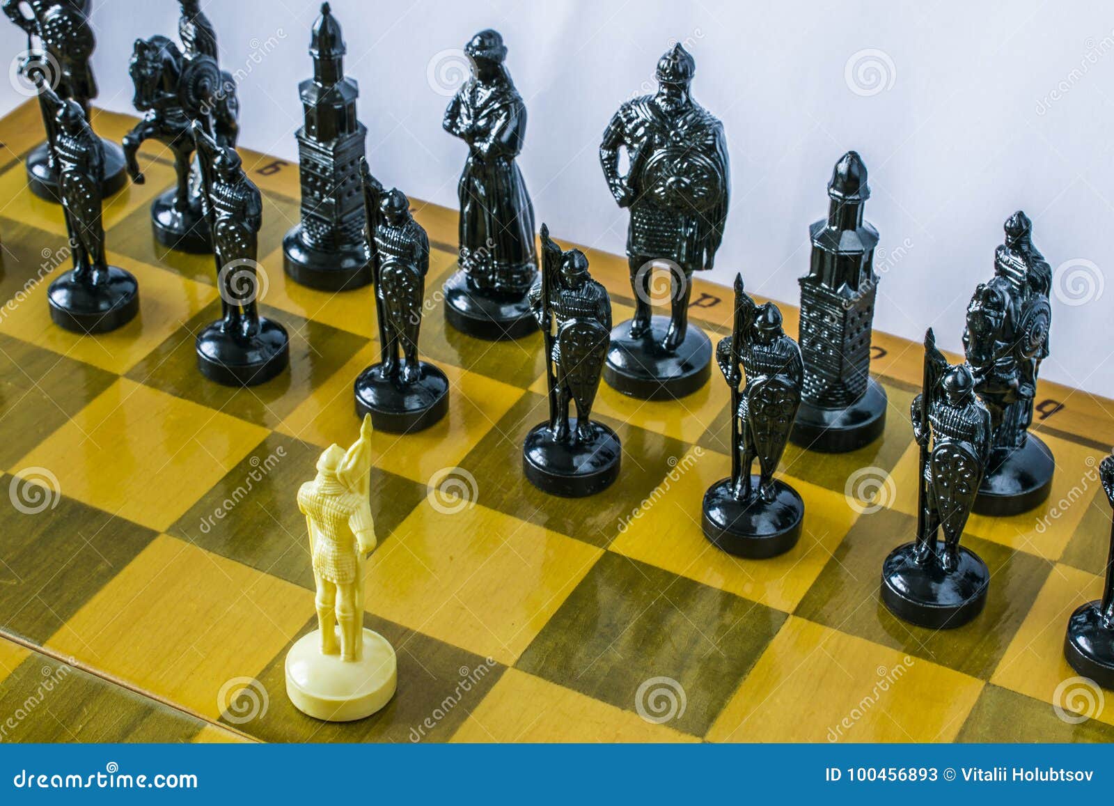Chess game stock image. Image of decision, creative - 100456893