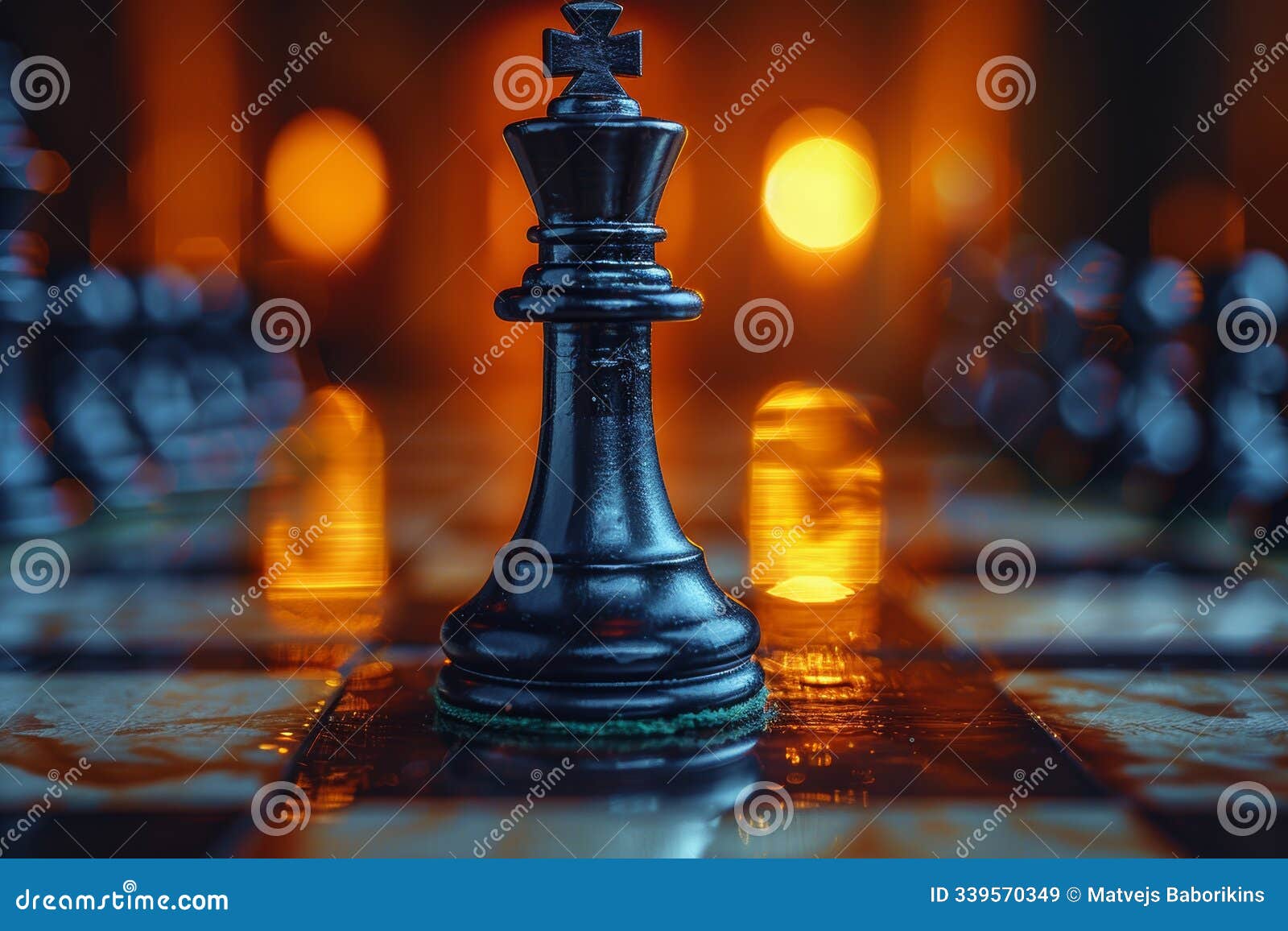 Chess Board Representation of Business Strategy, Leadership, Team ...
