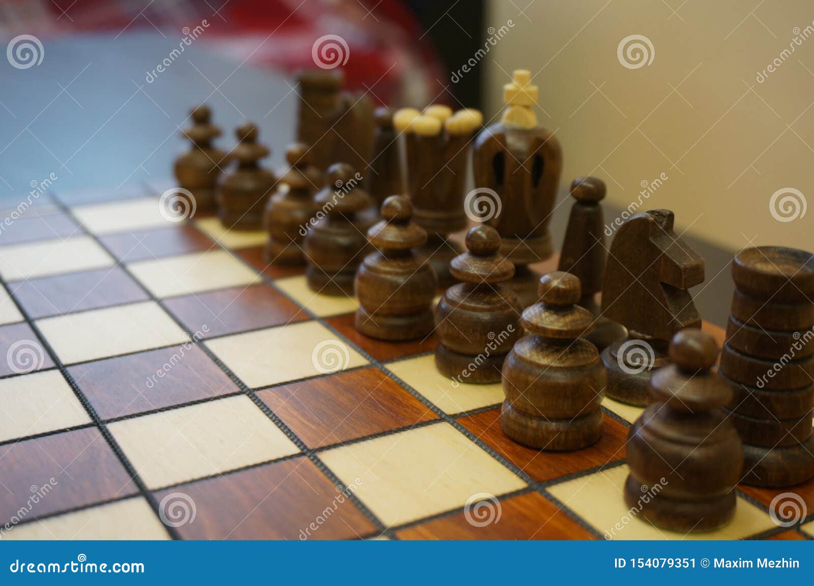 Chess is a Game for Great People Stock Image - Image of intelligence ...