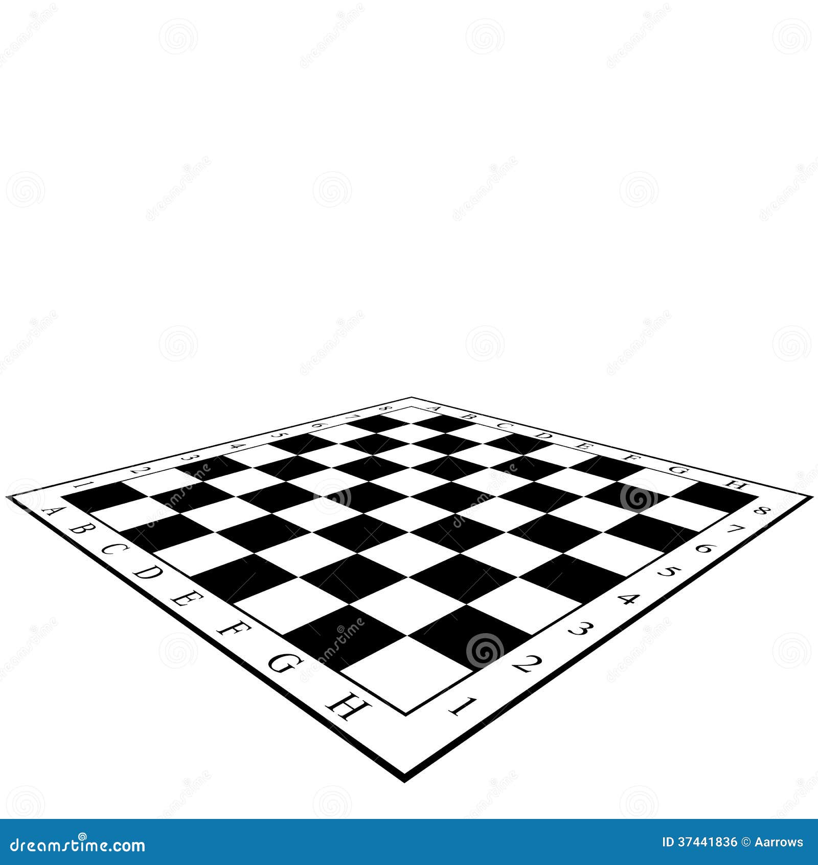Chess Board stock vector. Illustration of play, cells - 37441836