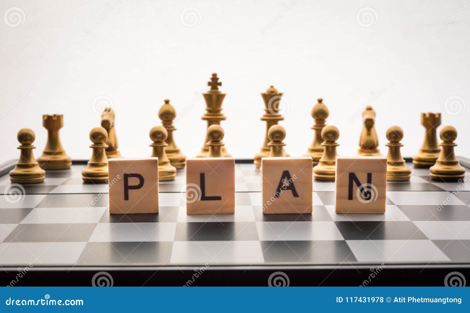 Chess board and the words stock photo. Image of knight - 117431978