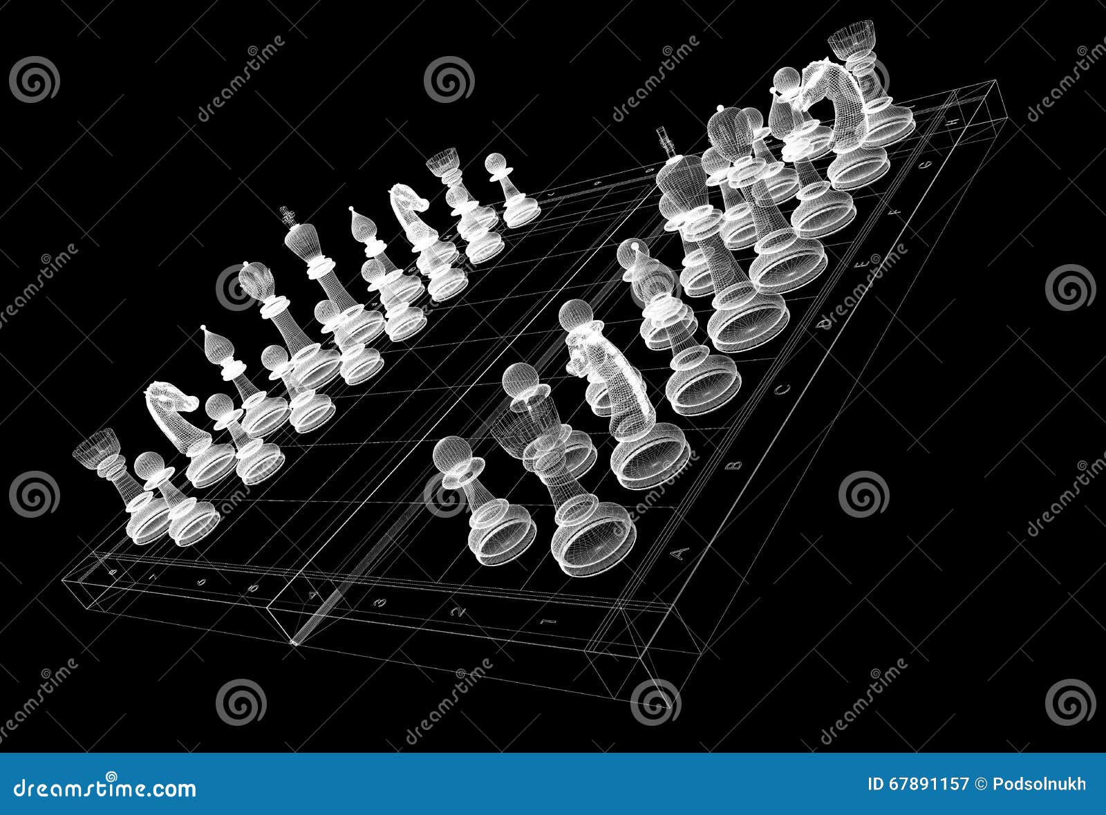 Chess body structure stock illustration. Illustration of horizontal ...