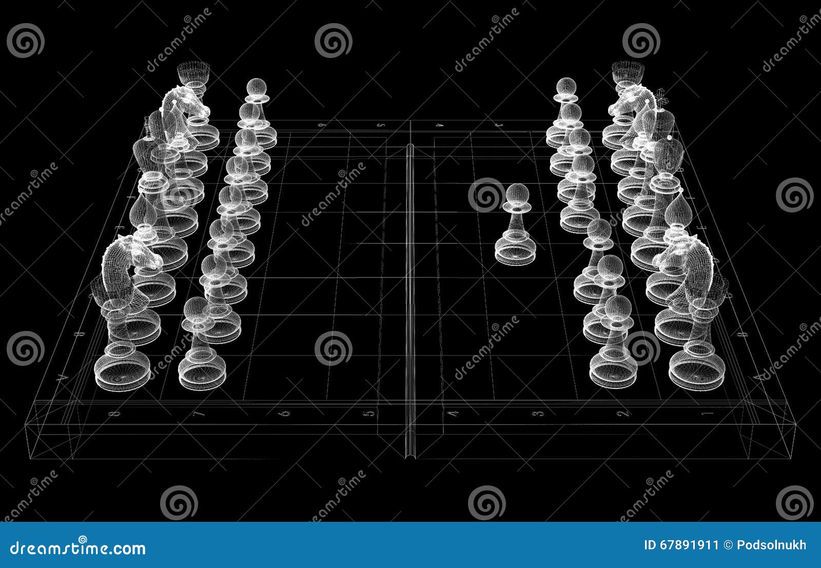 Chess body structure stock illustration. Illustration of leisure - 67891911
