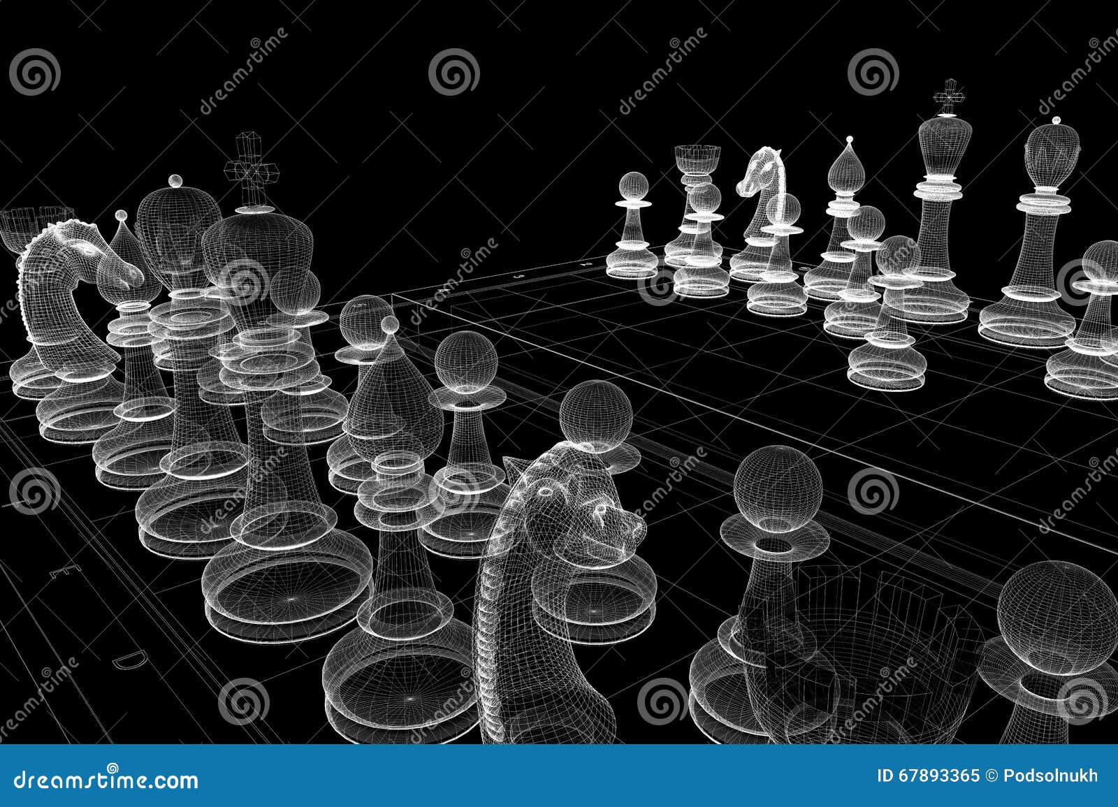 Chess body structure stock illustration. Illustration of focus - 67893365