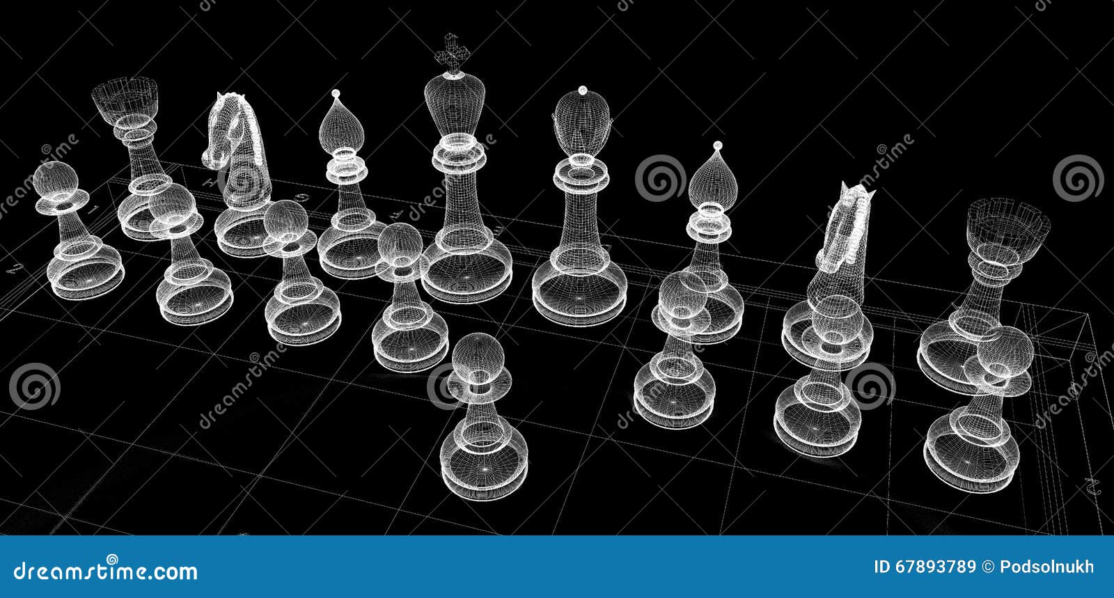 Chess body structure stock illustration. Illustration of conflict ...