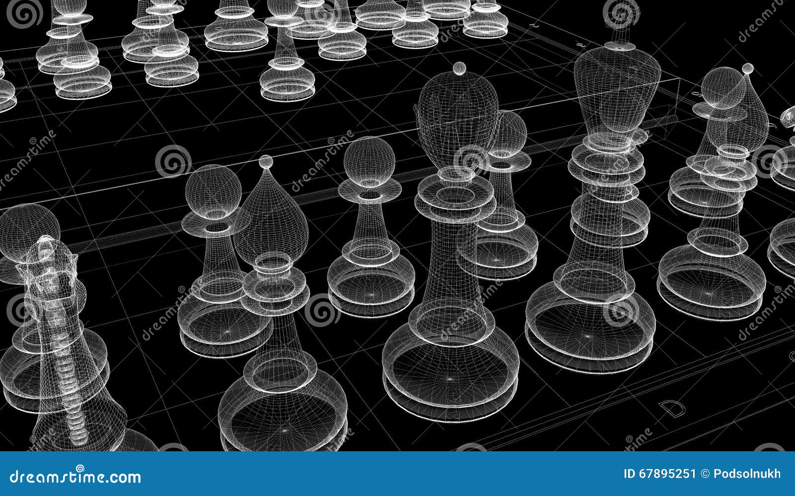 Chess body structure stock illustration. Illustration of decisions ...
