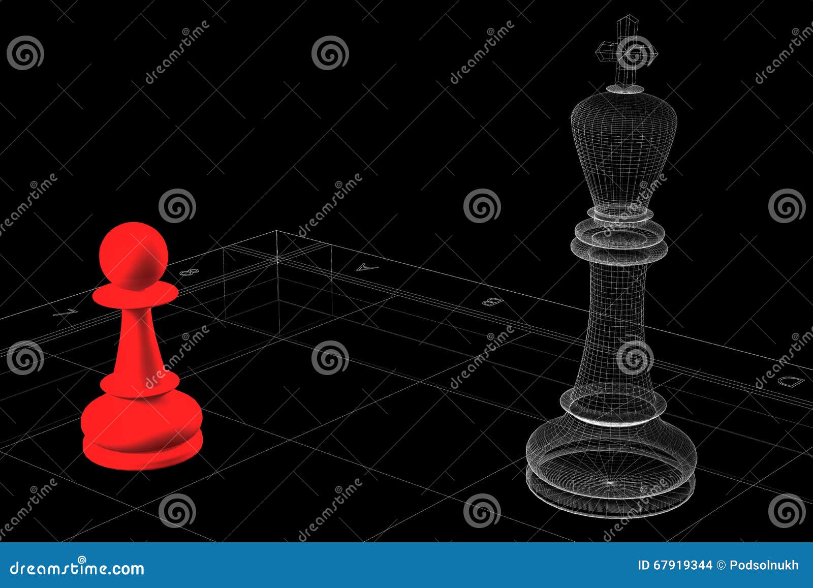 Chess body structure stock illustration. Illustration of piece - 67919344