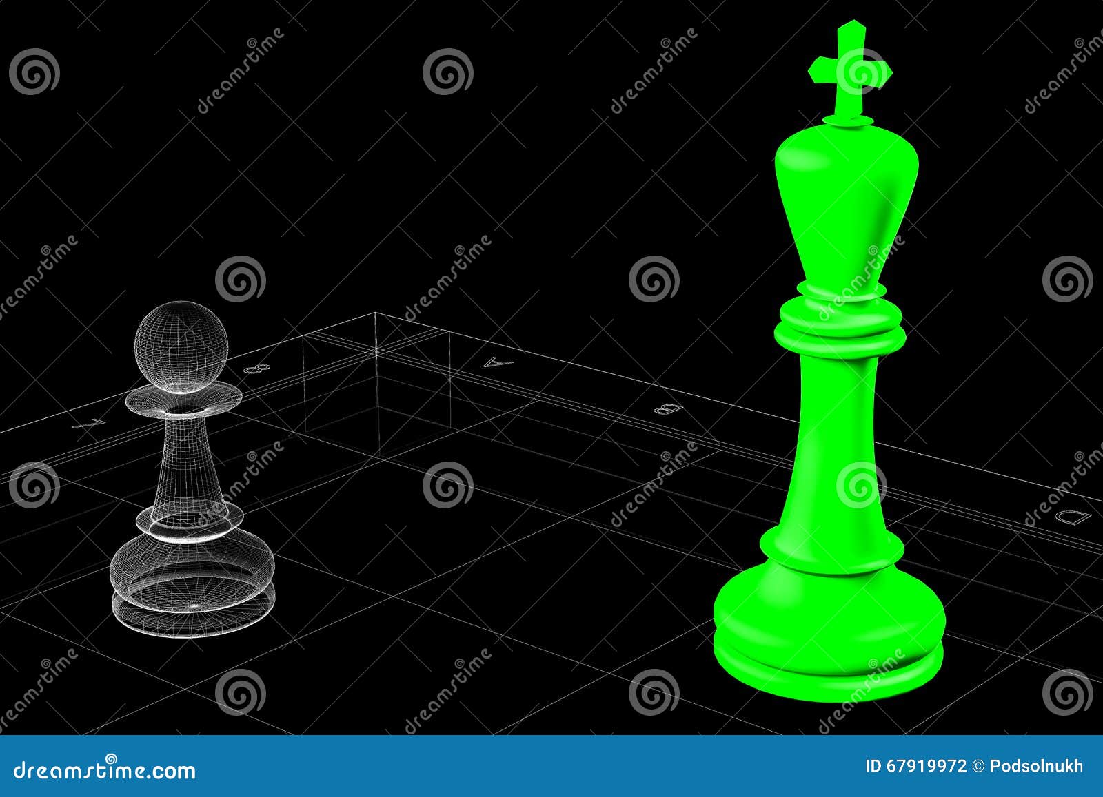 Chess body structure stock illustration. Illustration of conflict ...