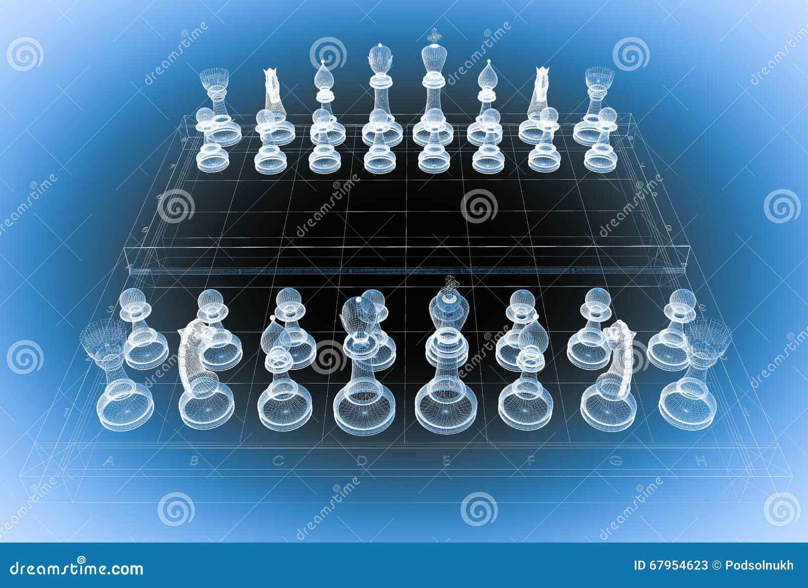 Chess body structure stock illustration. Illustration of material ...