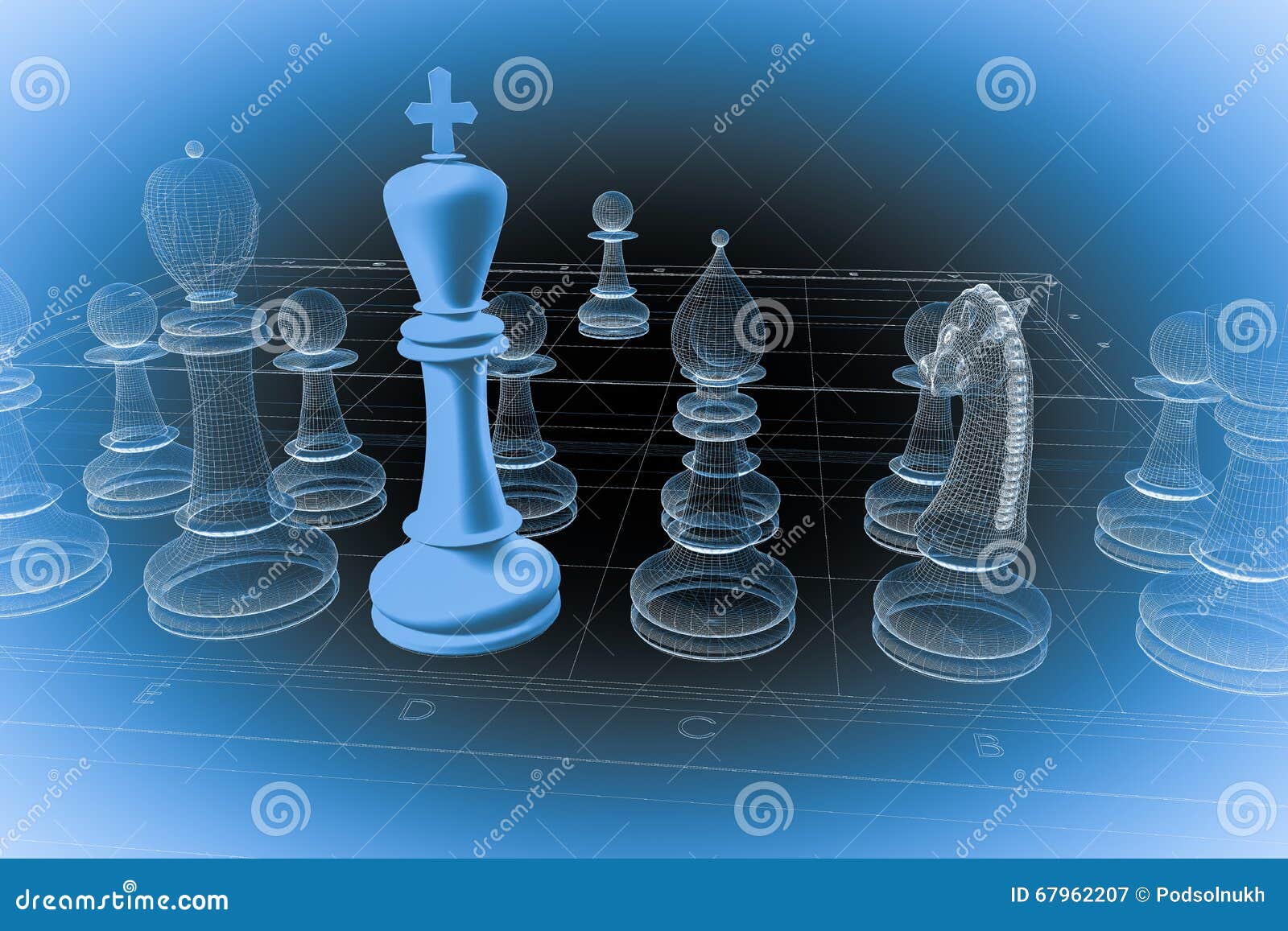 Chess body structure stock illustration. Illustration of checkmate ...