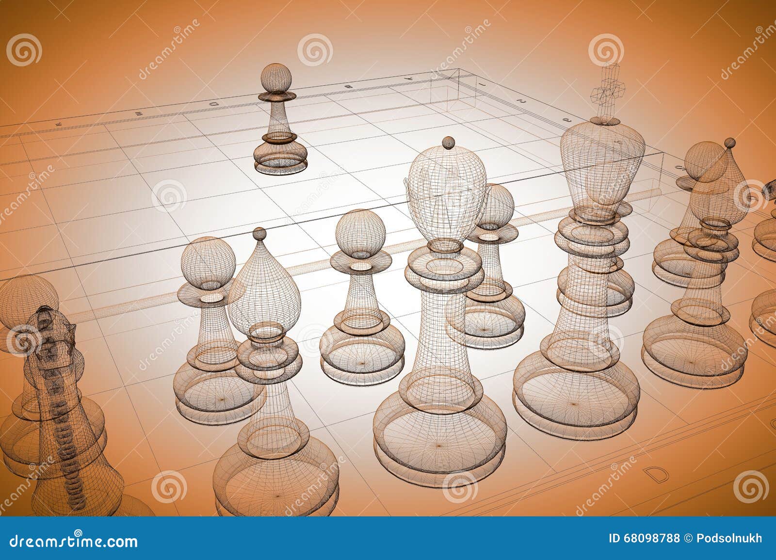 Chess body structure stock photo. Image of objects, intelligence - 68098788