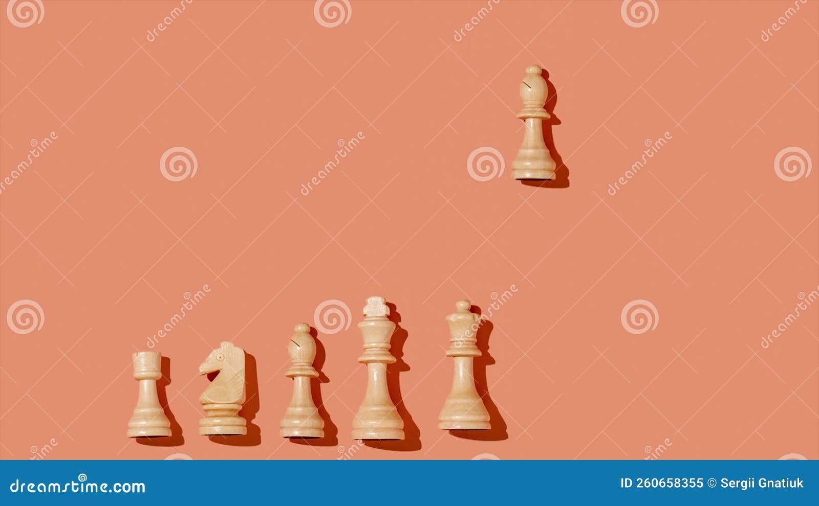 Chess on a Bright Orange Background Fall and Stand in a Row Stock Video ...