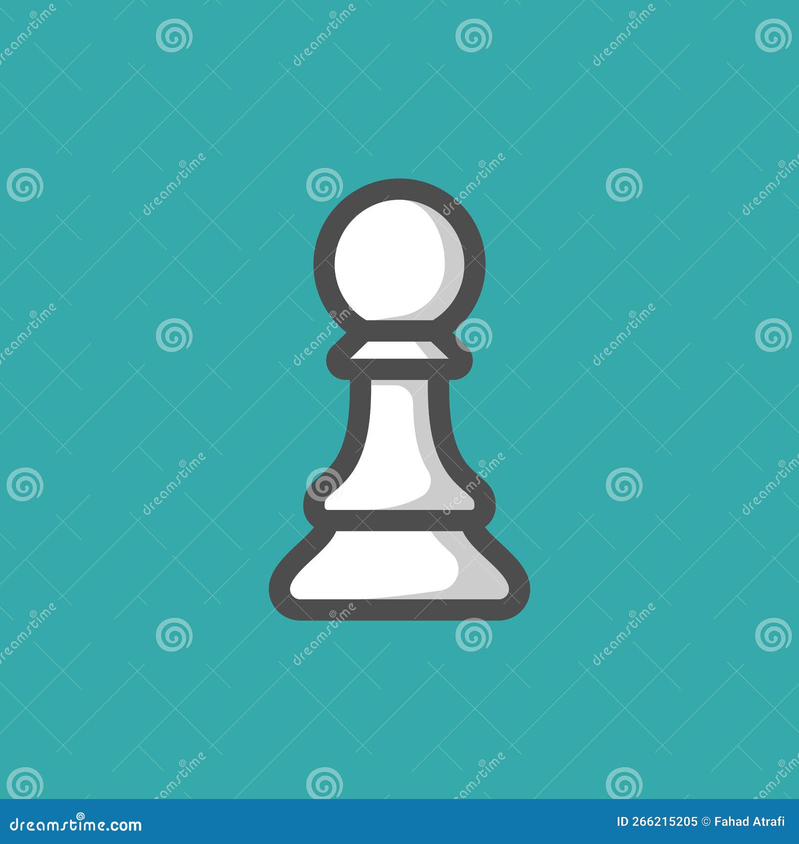Chess cartoon vector stock vector. Illustration of design - 266215205
