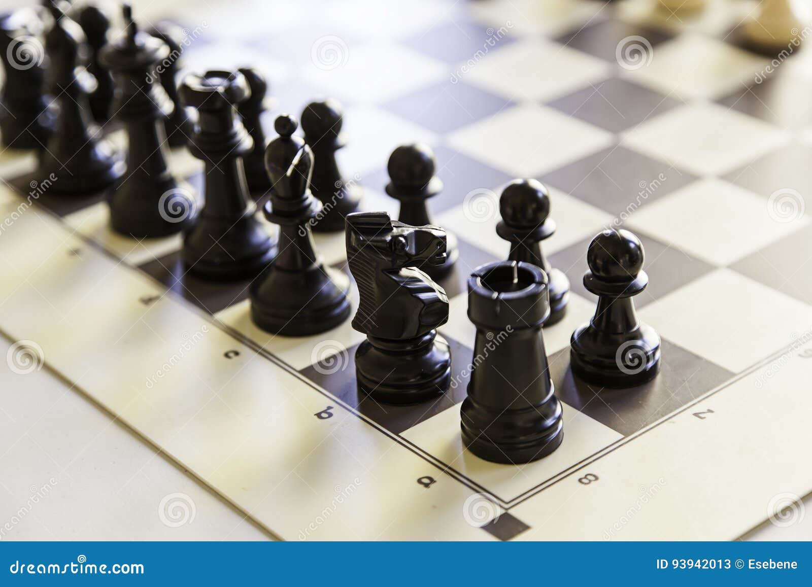 Chess in a Championship stock image. Image of plan, move - 93942013