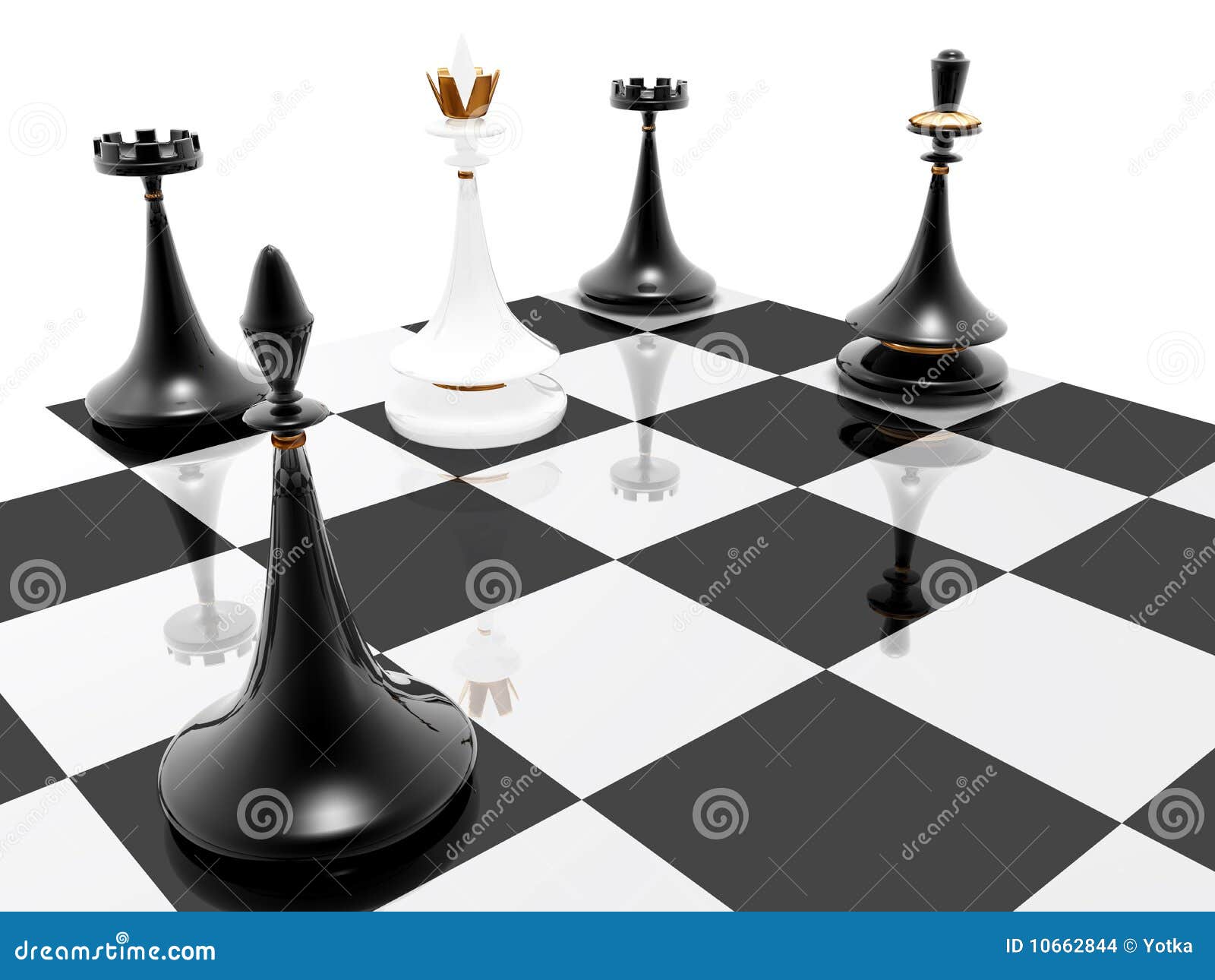 Chess Checkmate Play Fastest Way To Win Beginner Players Cartoon Vector ...