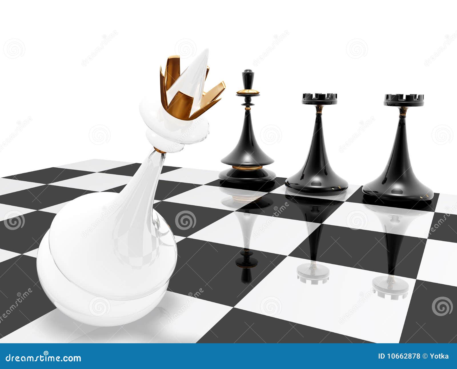 Chess: checkmate stock illustration. Illustration of bishop - 10662878