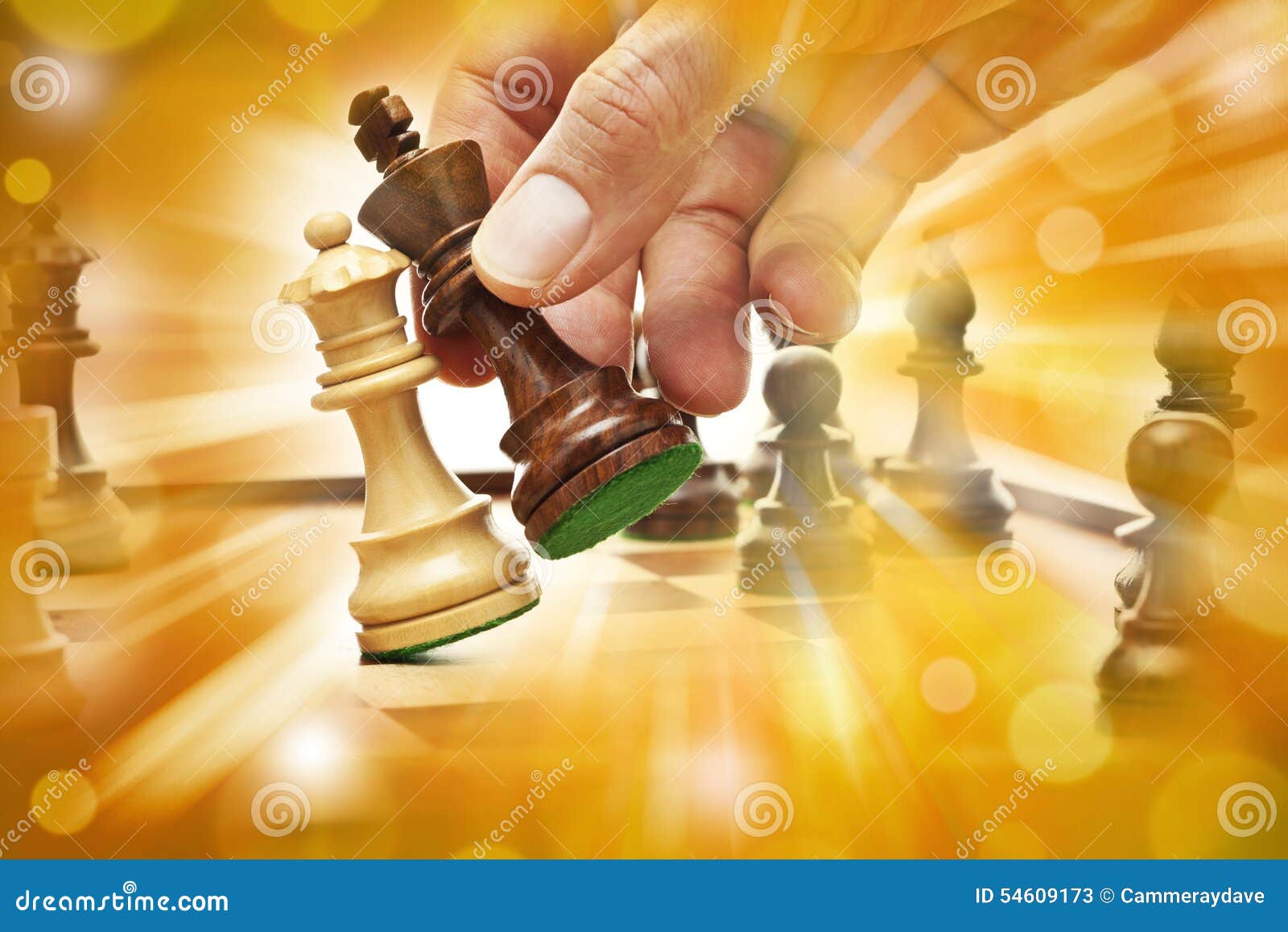 Chess Conflict Business Strategy Trade Stock Image - Image of ...