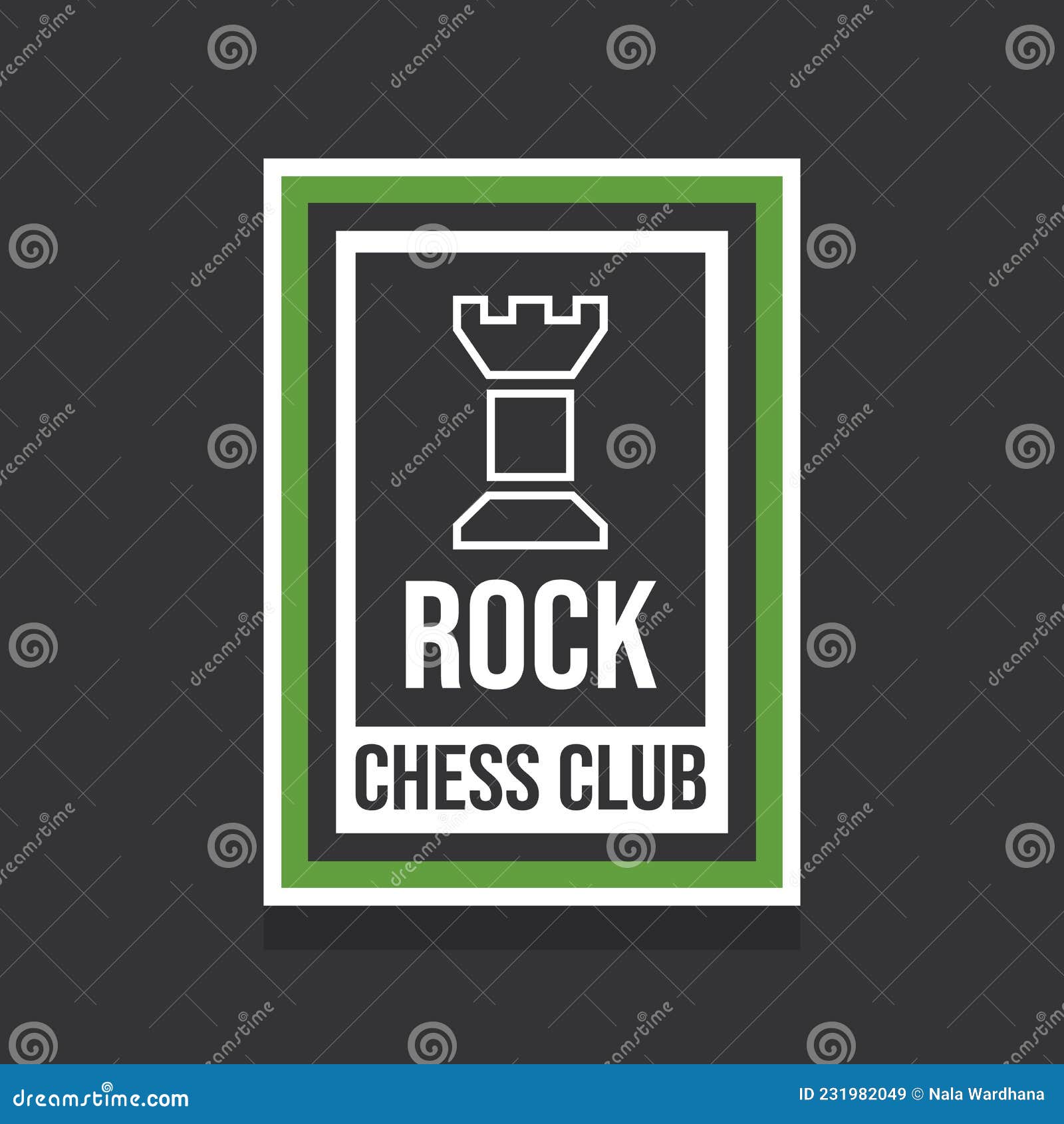 Chess Club Logo Vector Image Stock Vector - Illustration of queen, sign ...