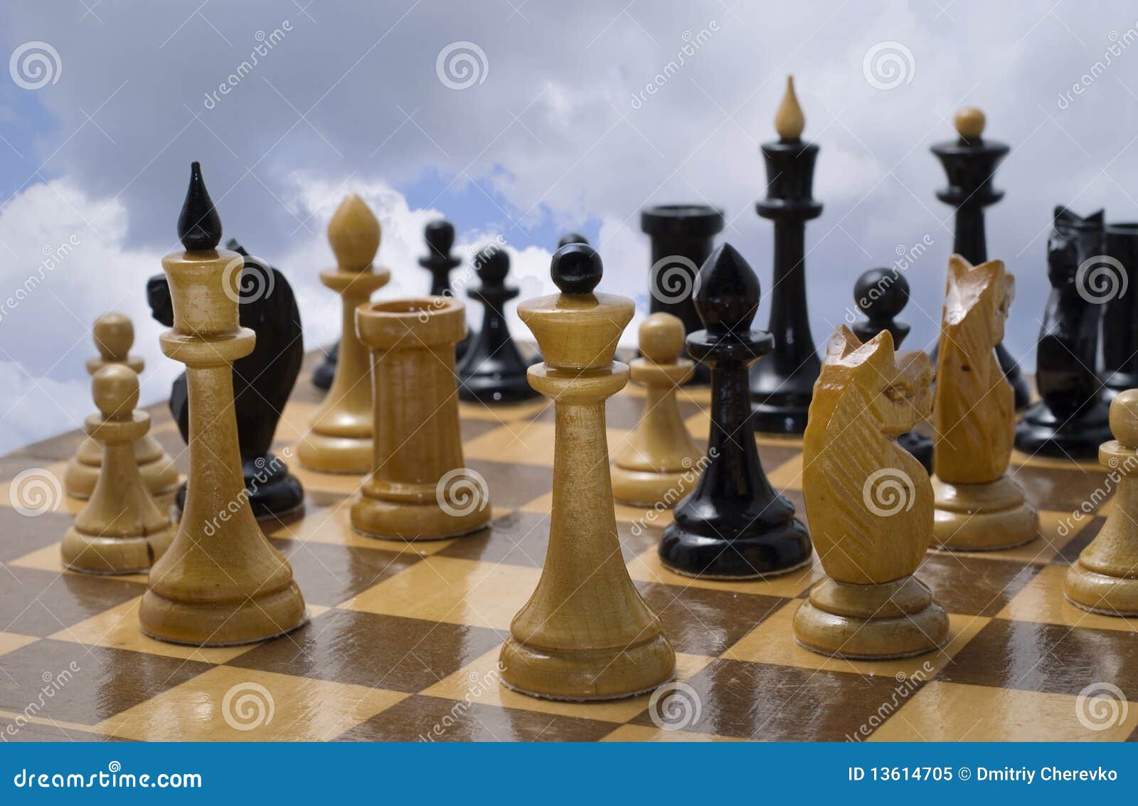 Chess competition stock image. Image of queen, entertain - 13614705