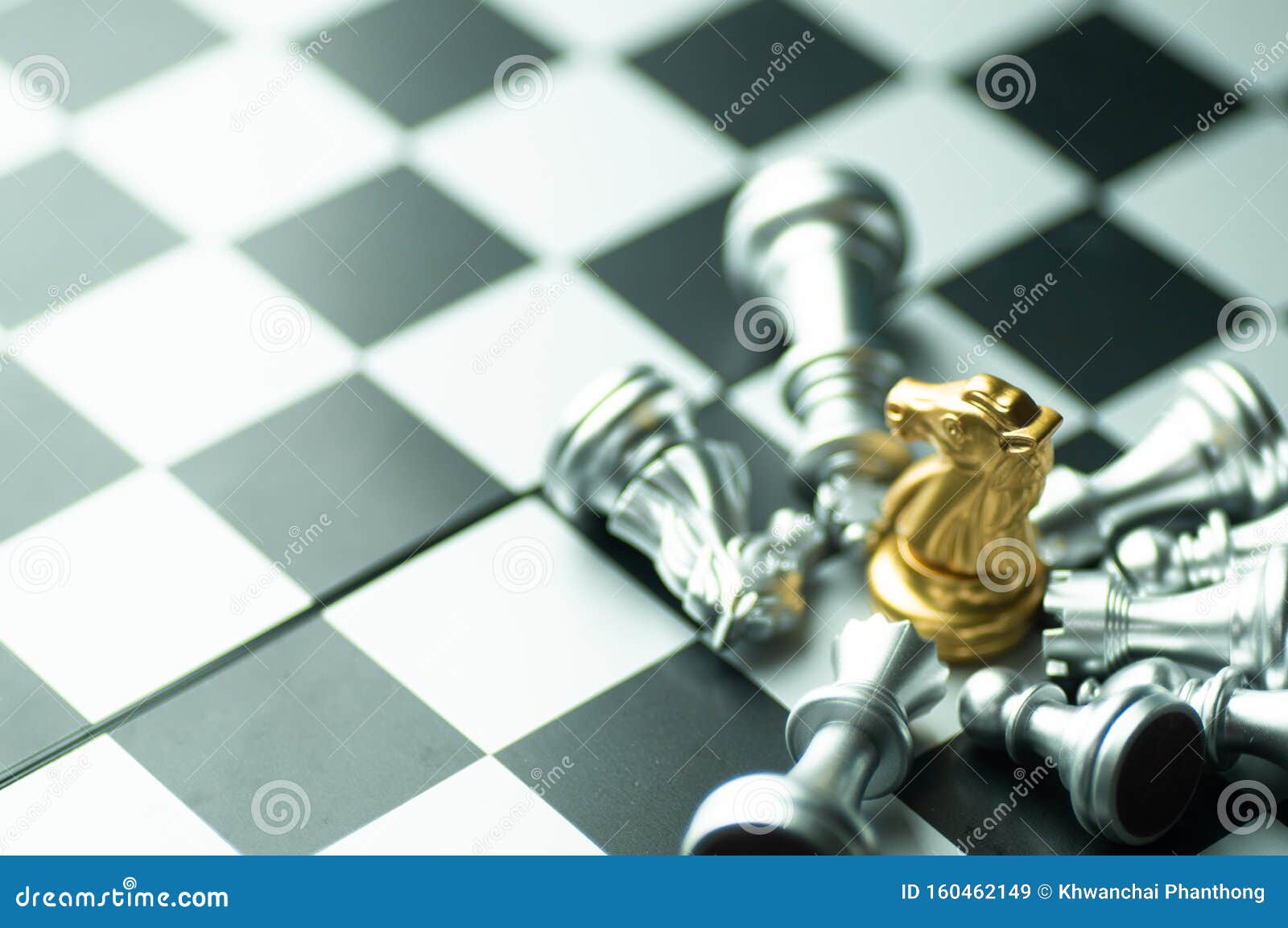 Chess Competition, Planing and Strategy Concept Stock Image - Image of ...