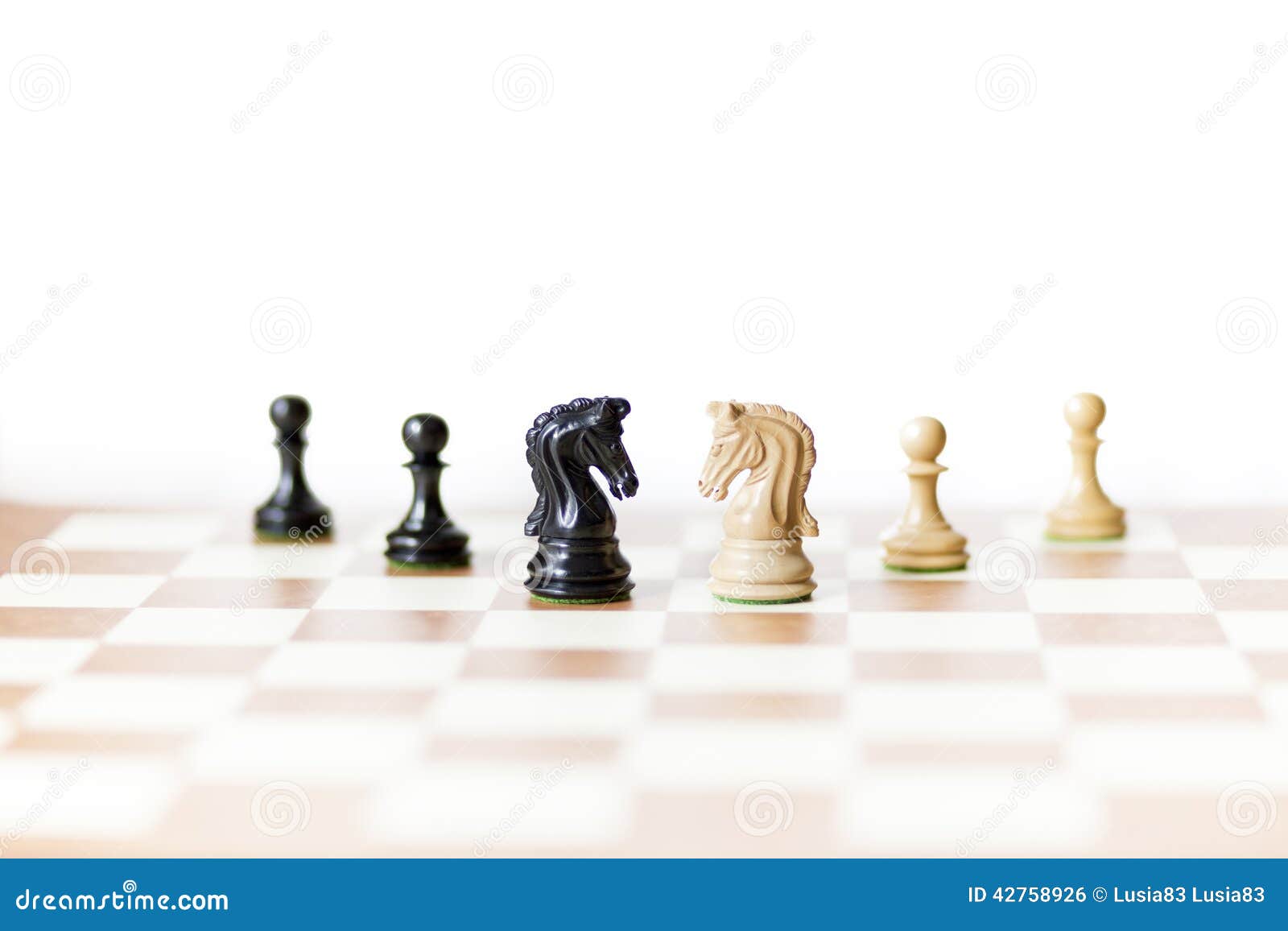 Chess, competitors meeting stock photo. Image of pieces - 42758926