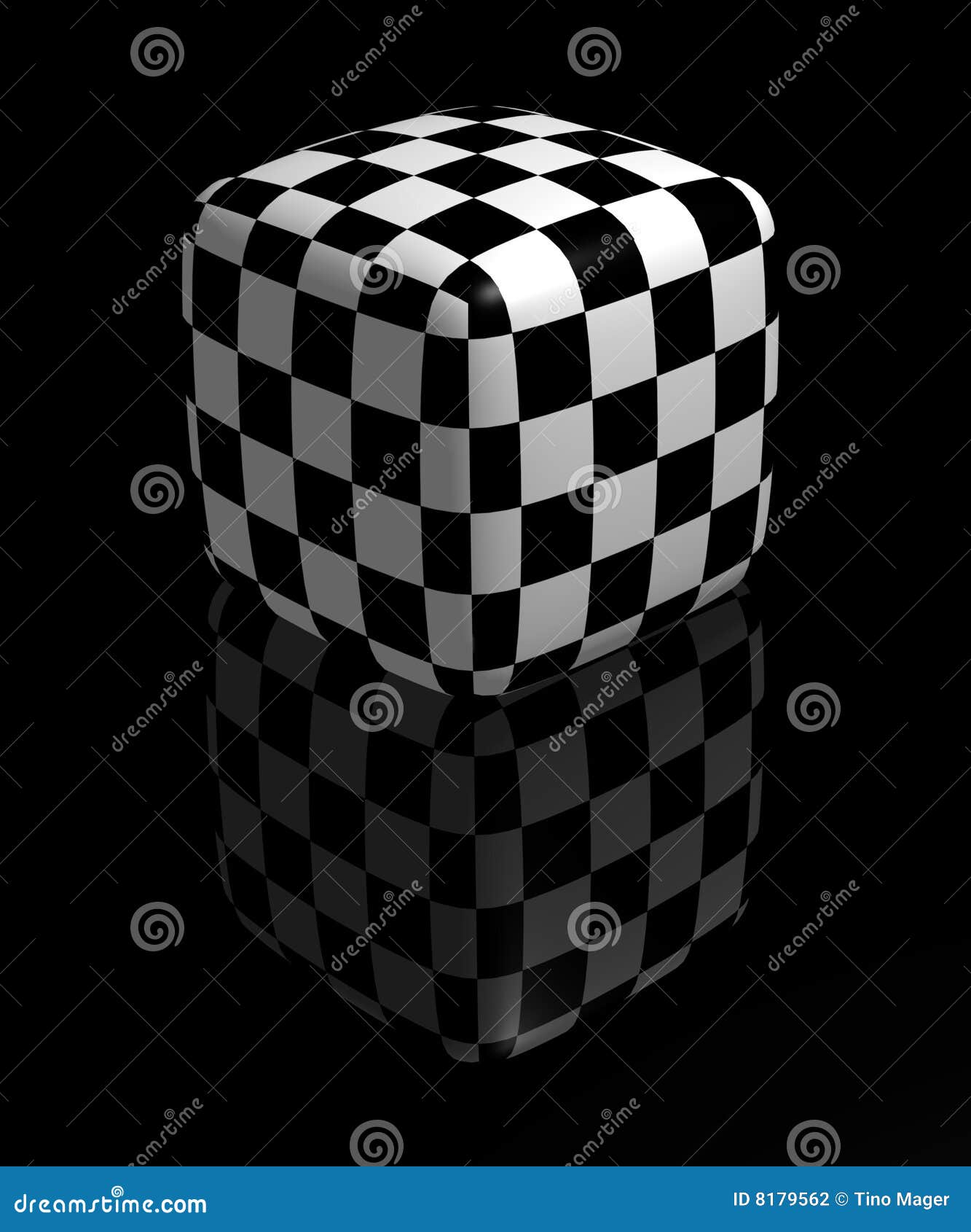 Chess cube 3d stock illustration. Illustration of competition - 8179562