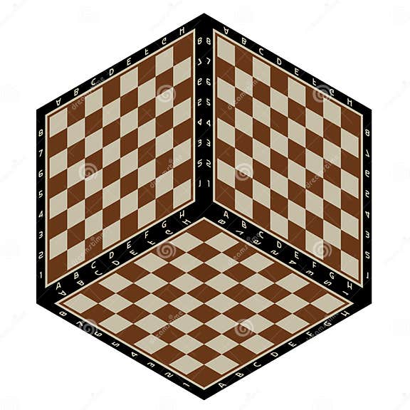 Chess cube abstract stock vector. Illustration of black - 96182323