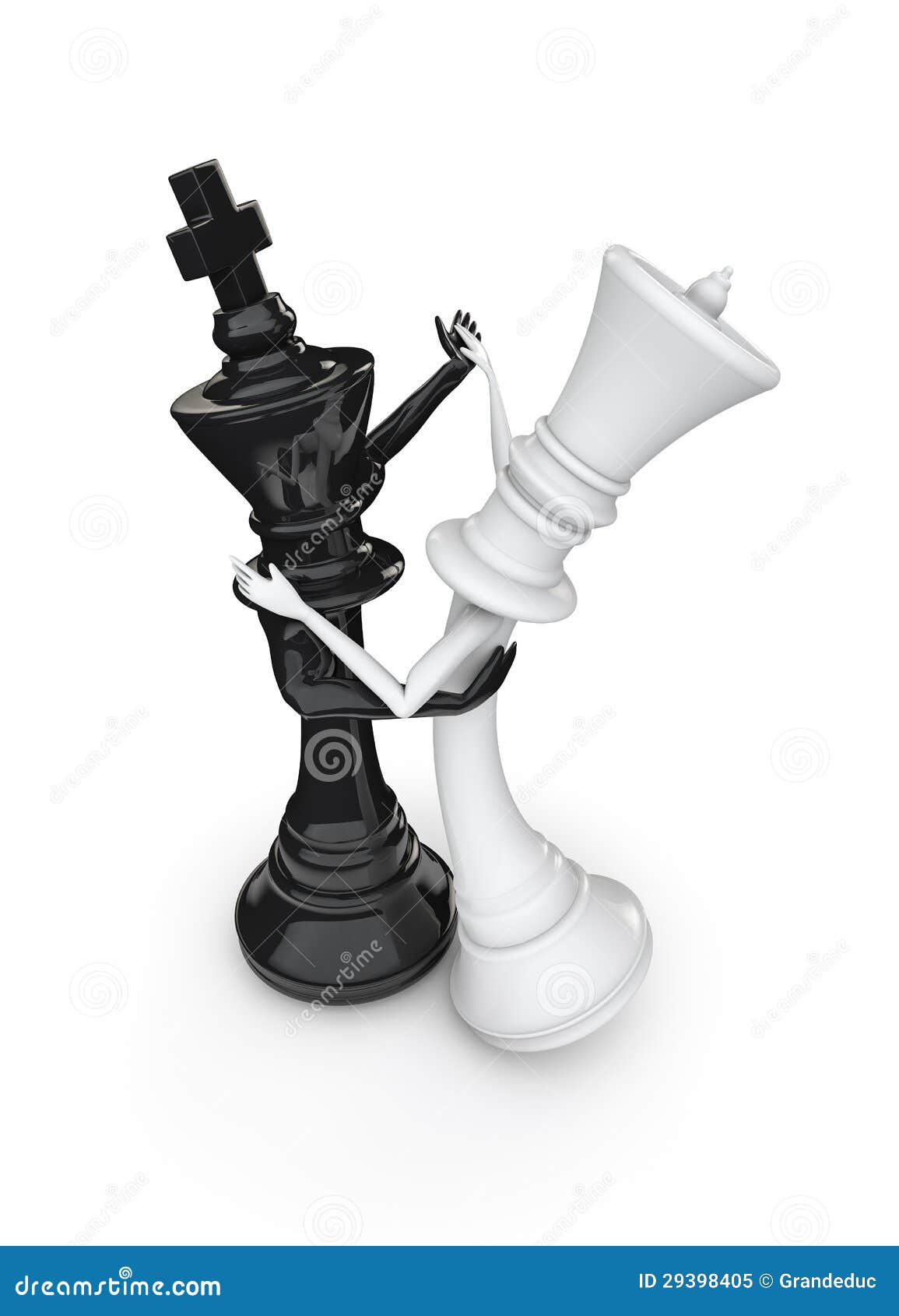 Chess dancers stock illustration. Illustration of feminine - 29398405