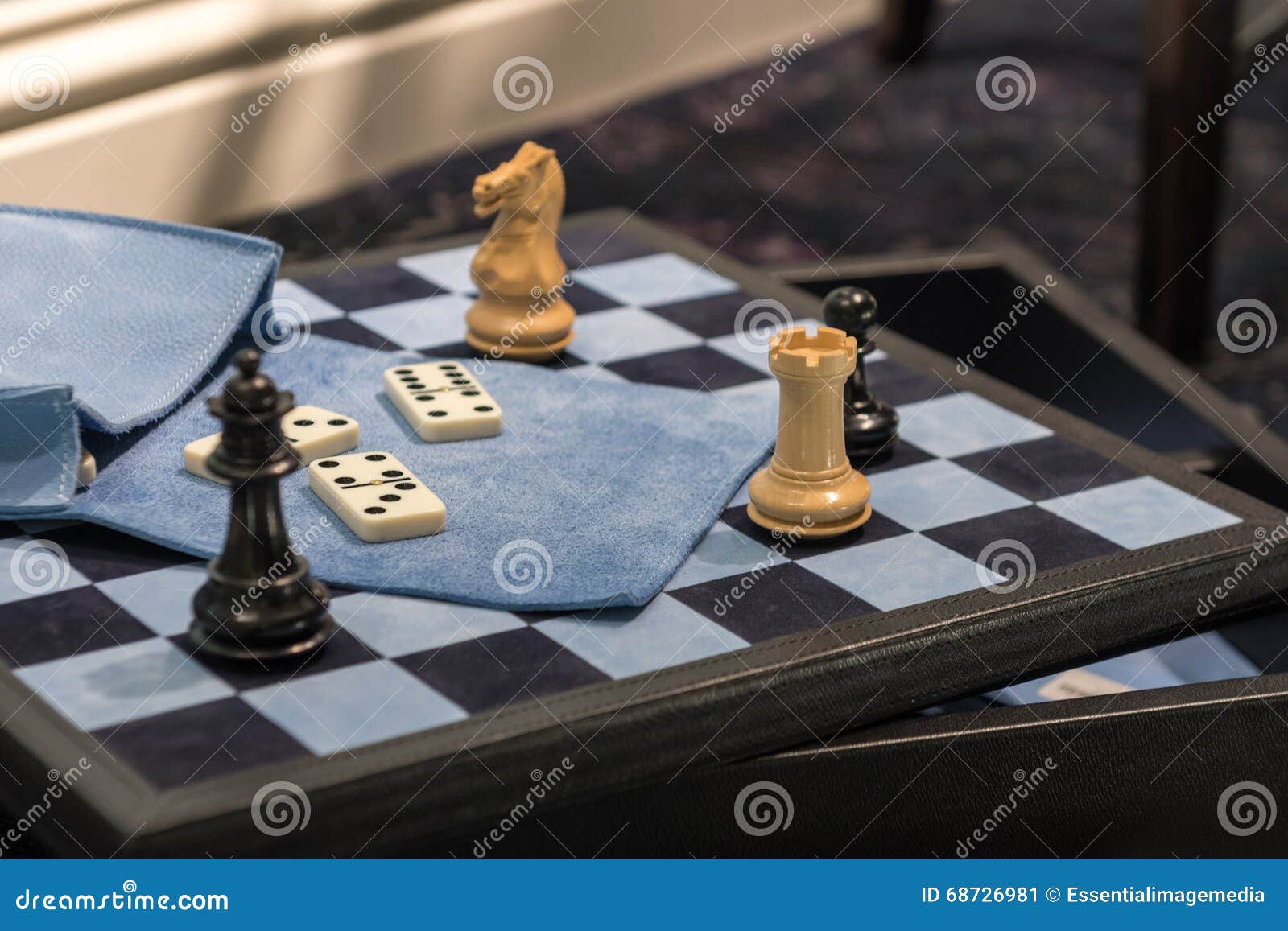 Chess & Dominoes stock image. Image of concept, chess - 68726981