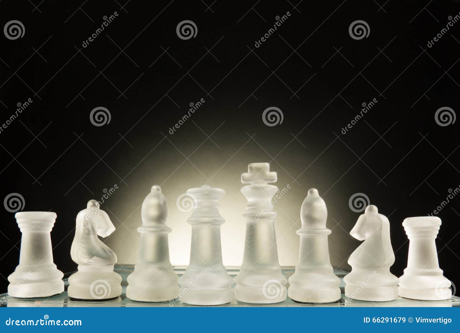 Chess Face To Face, First Step. Copy Space for Text Stock Image - Image ...