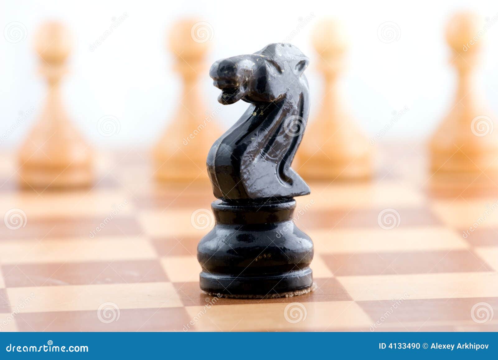 Chess figure stock photo. Image of wood, rivalry, figure - 4133490