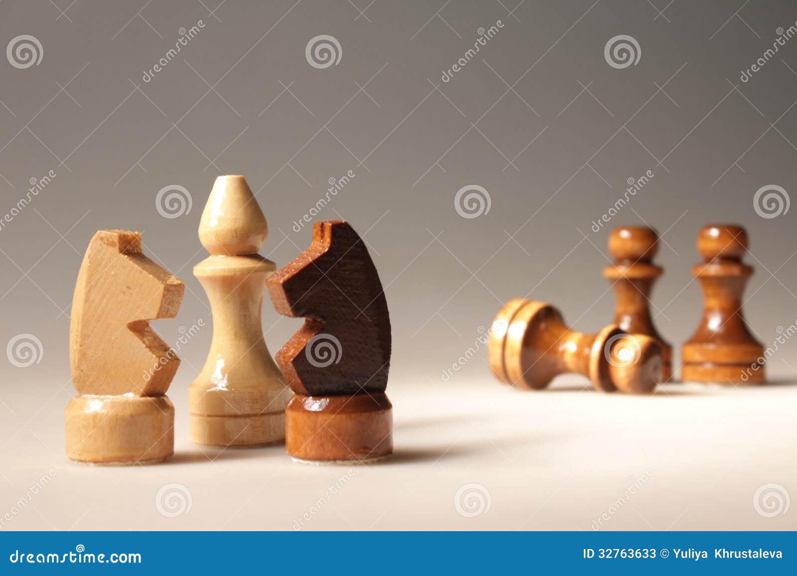 Chess figures stock image. Image of protective, metaphor - 32763633